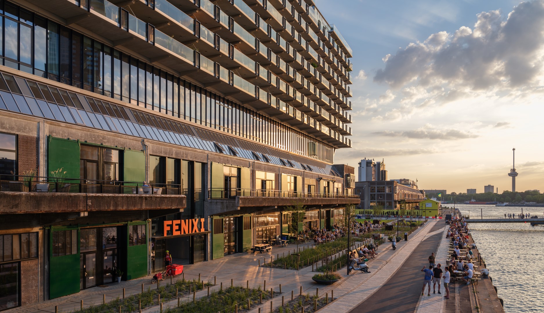 Fenix I, loft apartments on top of a warehouse by Mei architects and ...