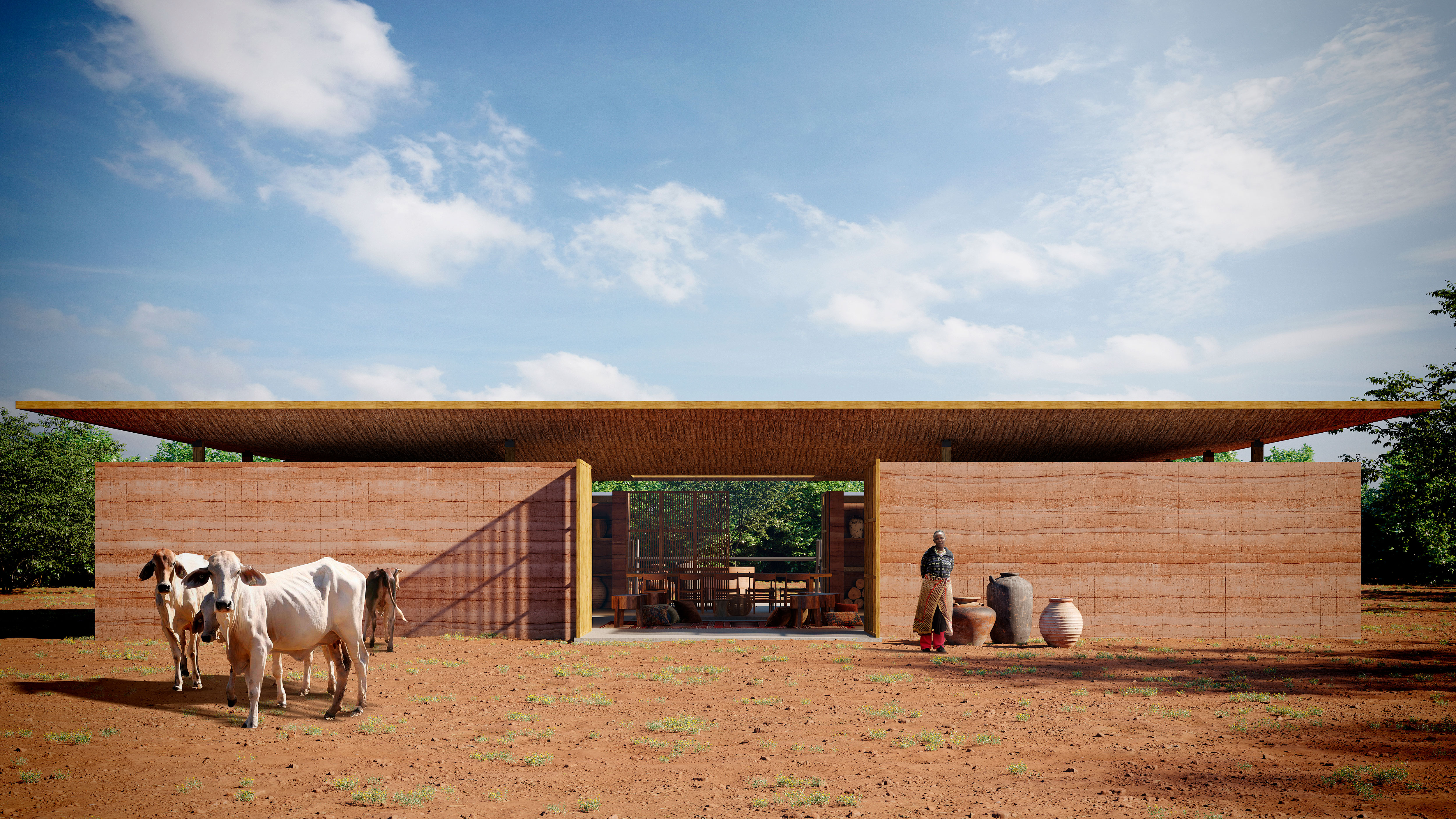 Idea 3092446: Tanzanian Family House by Equipo de Arquitectura - Architizer