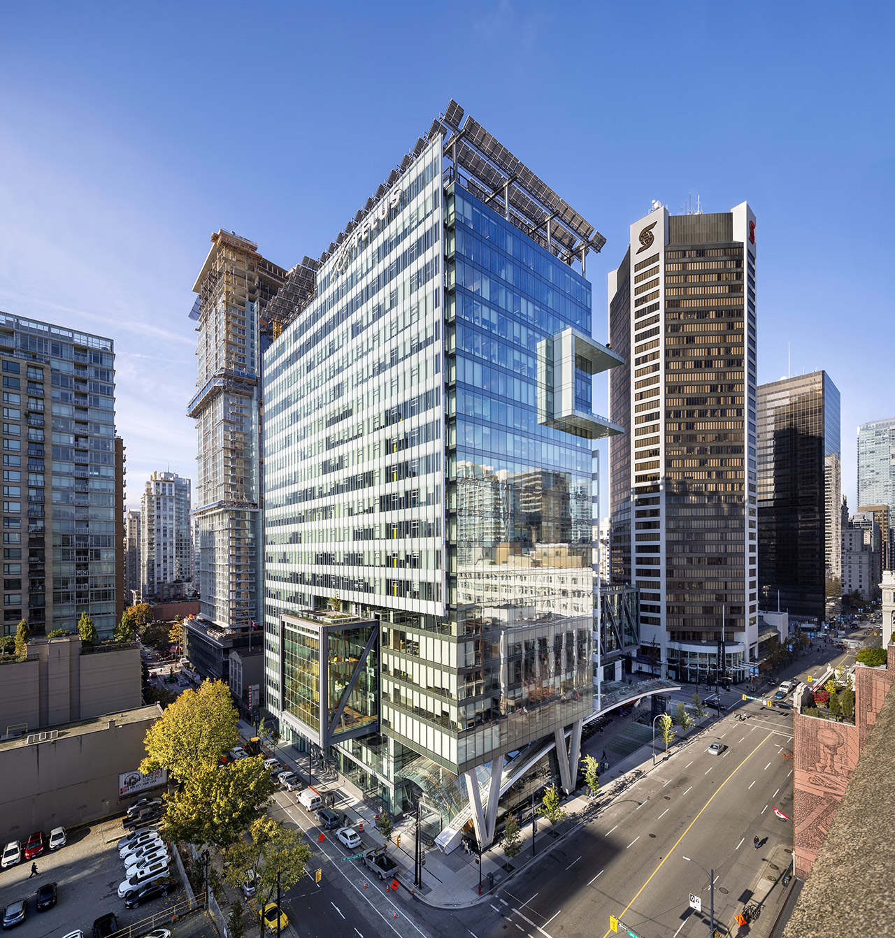 TELUS Garden Office Tower by Henriquez Partners Architects - Architizer