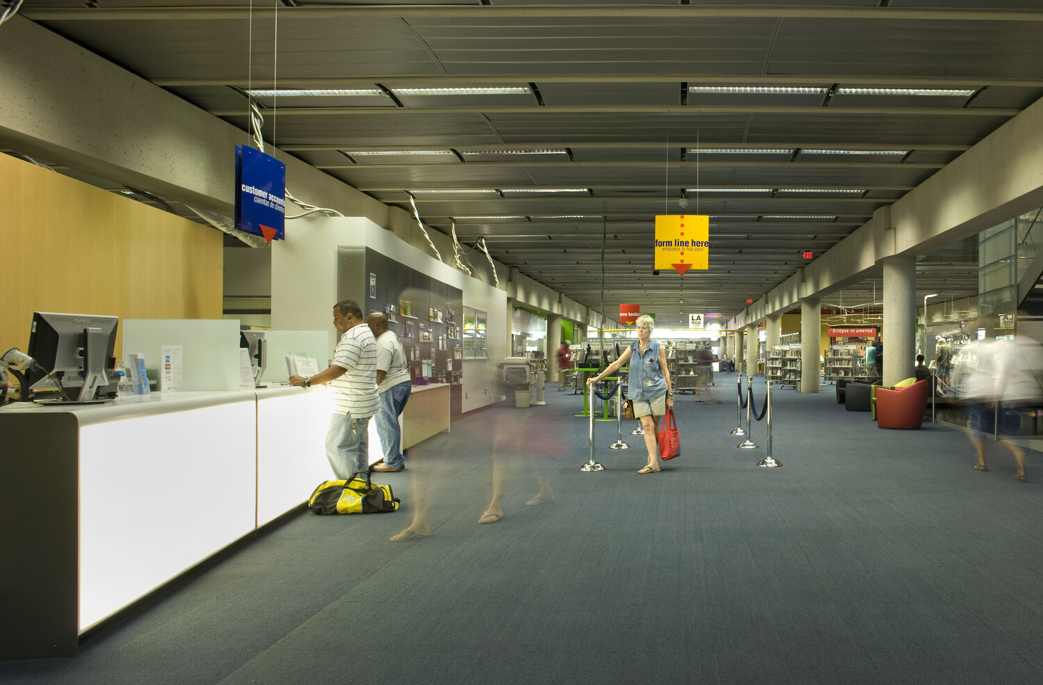 Phoenix Central Library Interior Improvements by WORKSBUREAU - Architizer