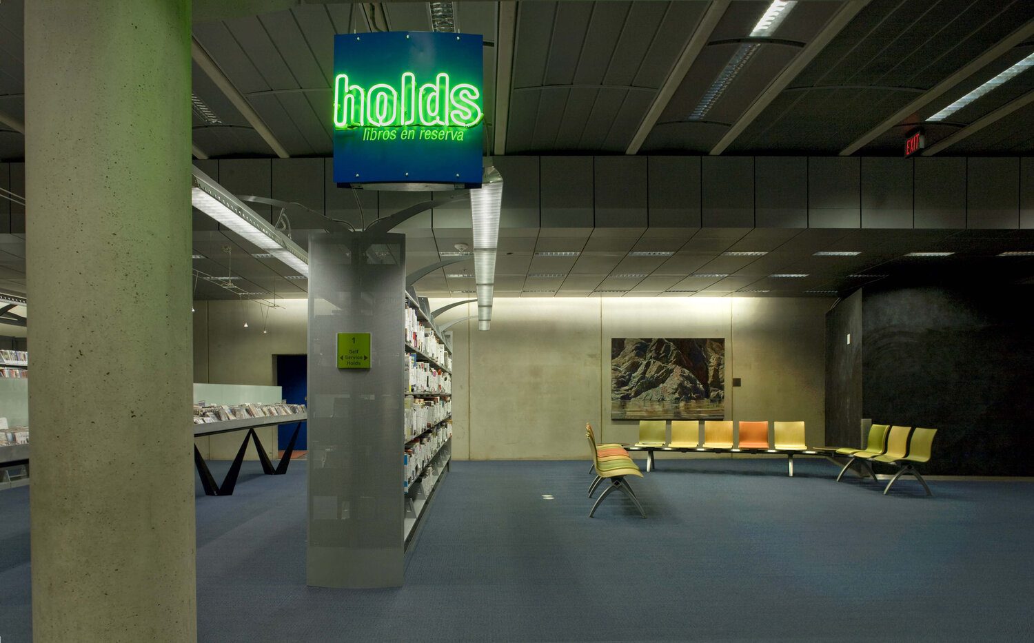 Phoenix Central Library Interior Improvements by WORKSBUREAU - Architizer