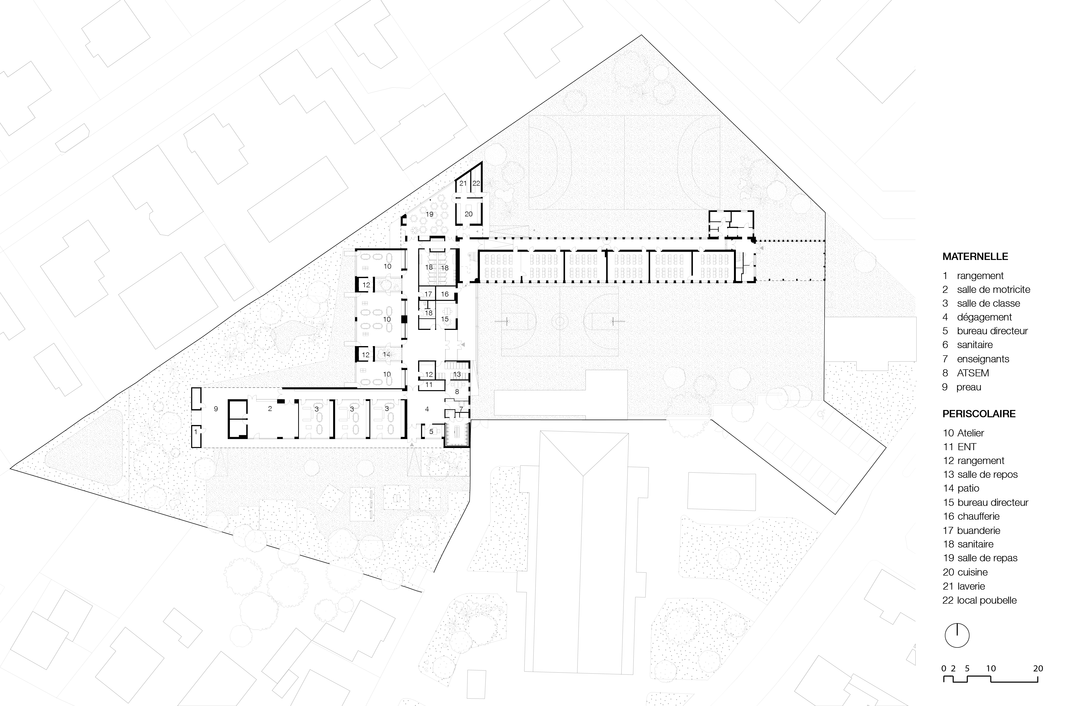 Elementary-School and After-School by rhb architectes - Architizer