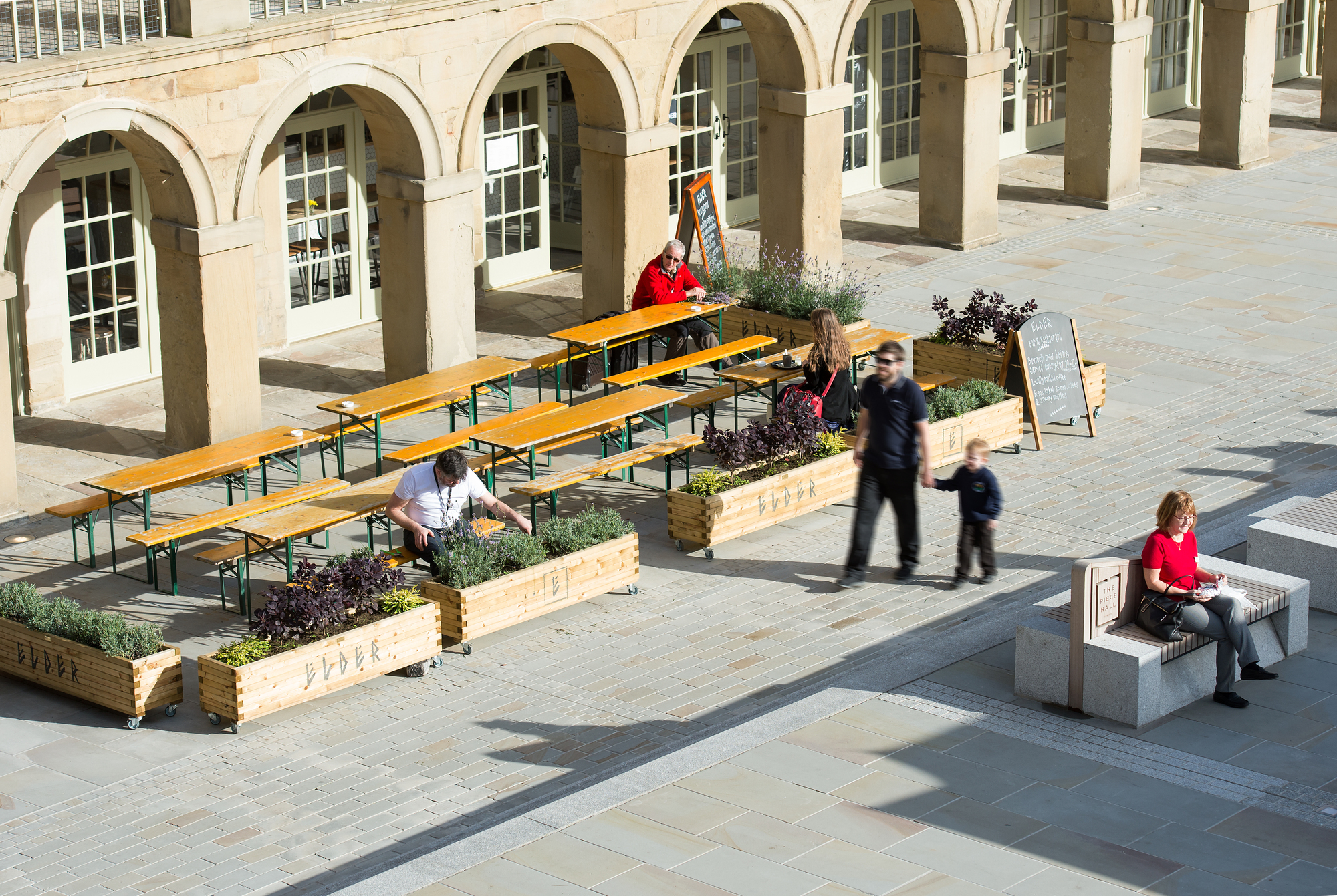 The Piece Hall Transformation Project by Gillespies - Architizer