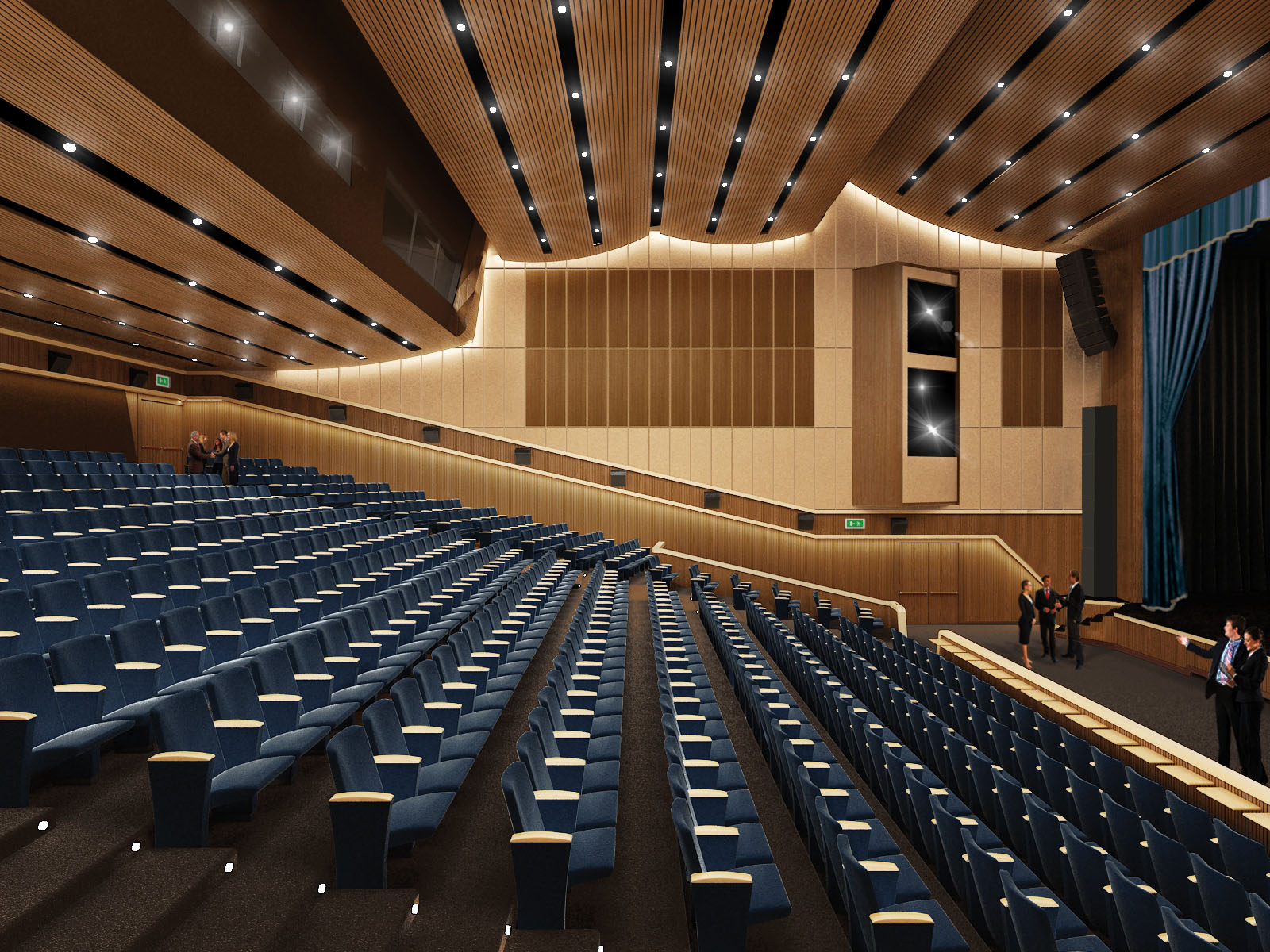 Auditorium of VGIK by UPA Italia by Paolo Lettieri Architects - Architizer