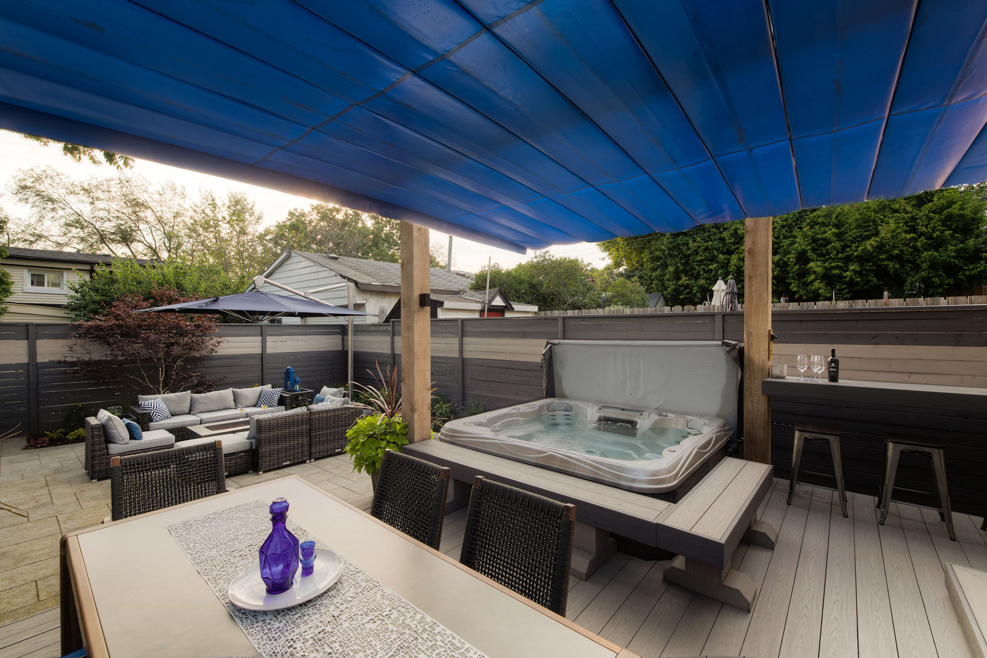 Retractable Canopy, Toronto by ShadeFX - Architizer