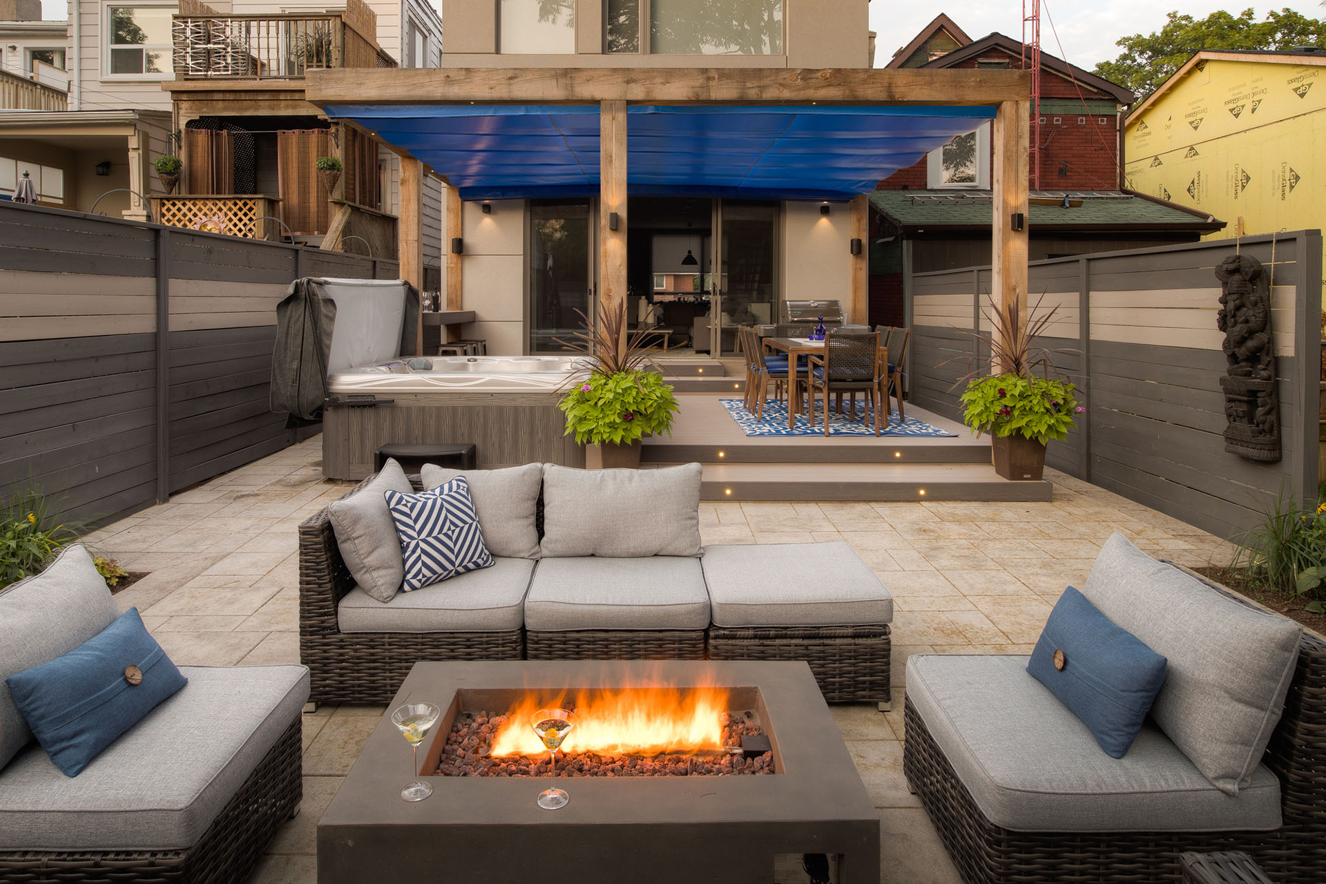 Retractable Canopy, Toronto by ShadeFX - Architizer