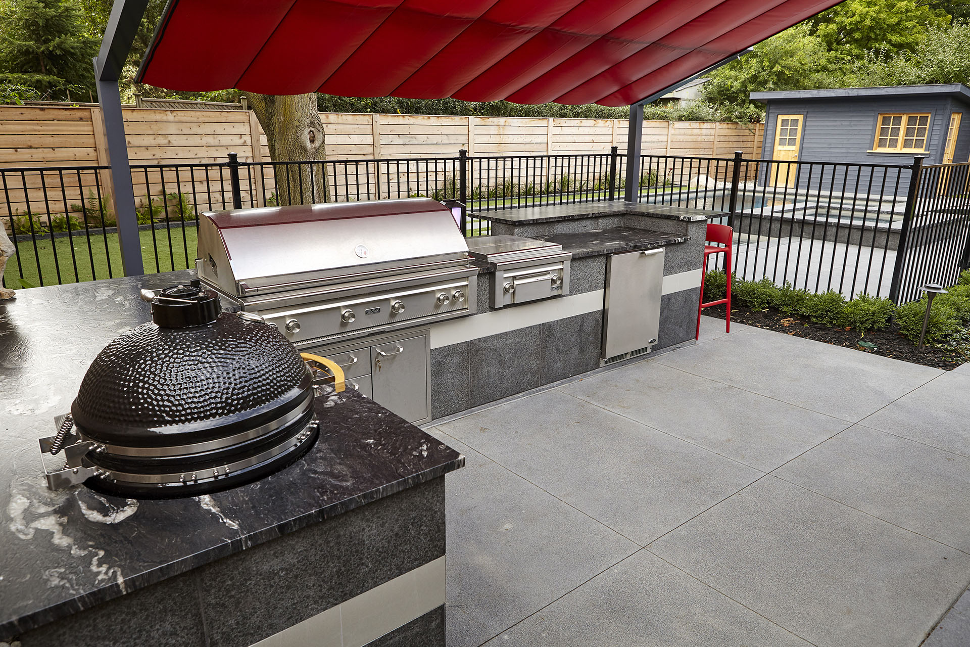 Freestanding Retractable Canopy, North York by ShadeFX - Architizer