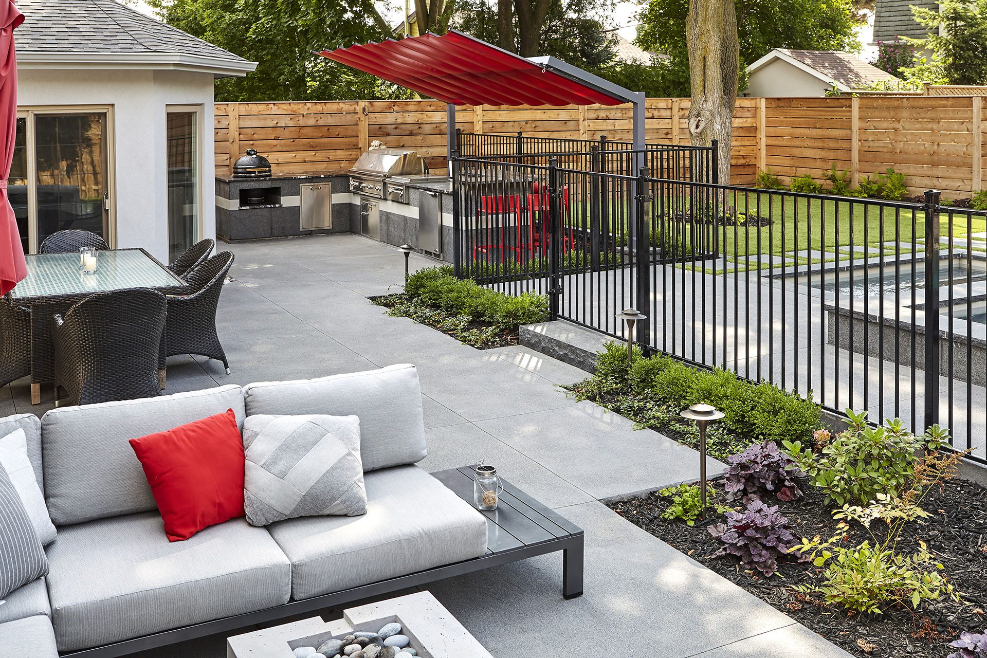 Freestanding Retractable Canopy, North York by ShadeFX - Architizer