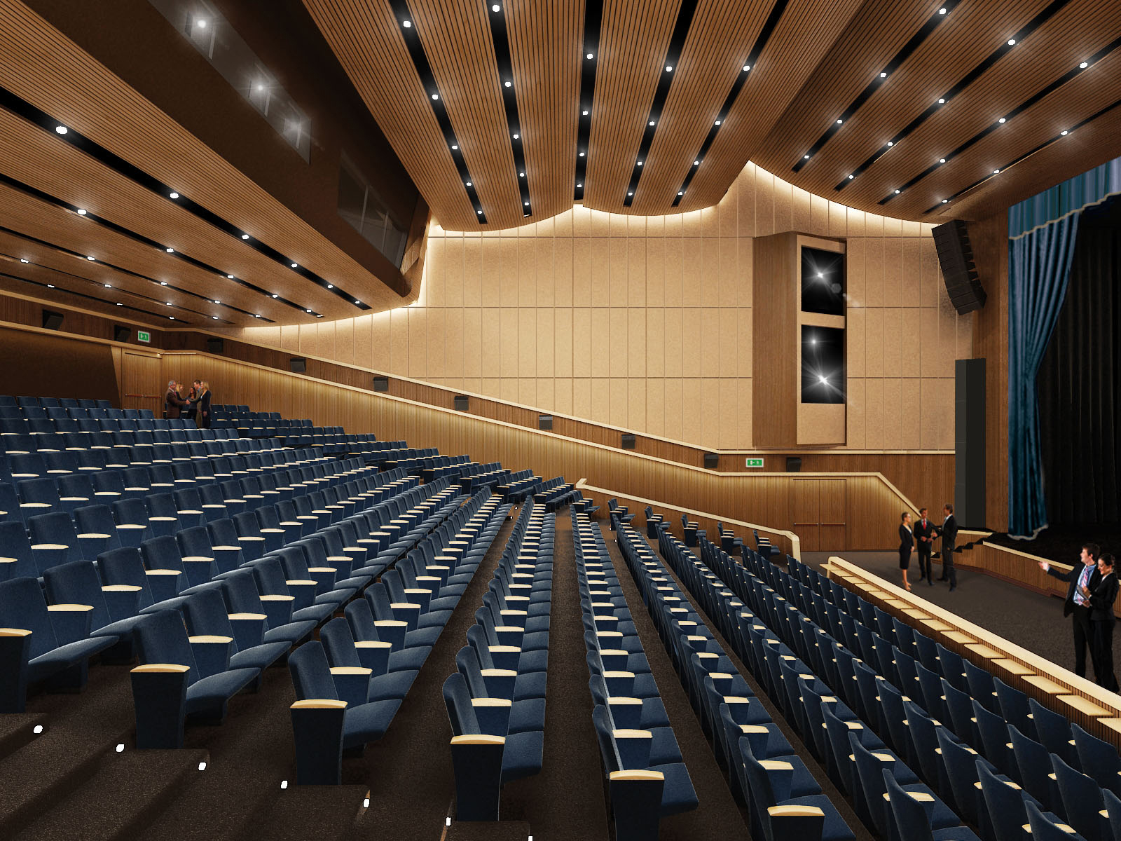 Auditorium of VGIK by UPA Italia by Paolo Lettieri Architects - Architizer