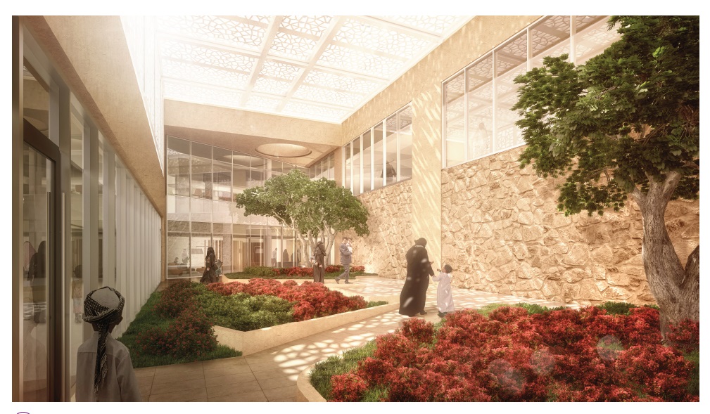 Idea 3099654: Al Maha Hospital by Skyline Facades in Doha, Qatar ...