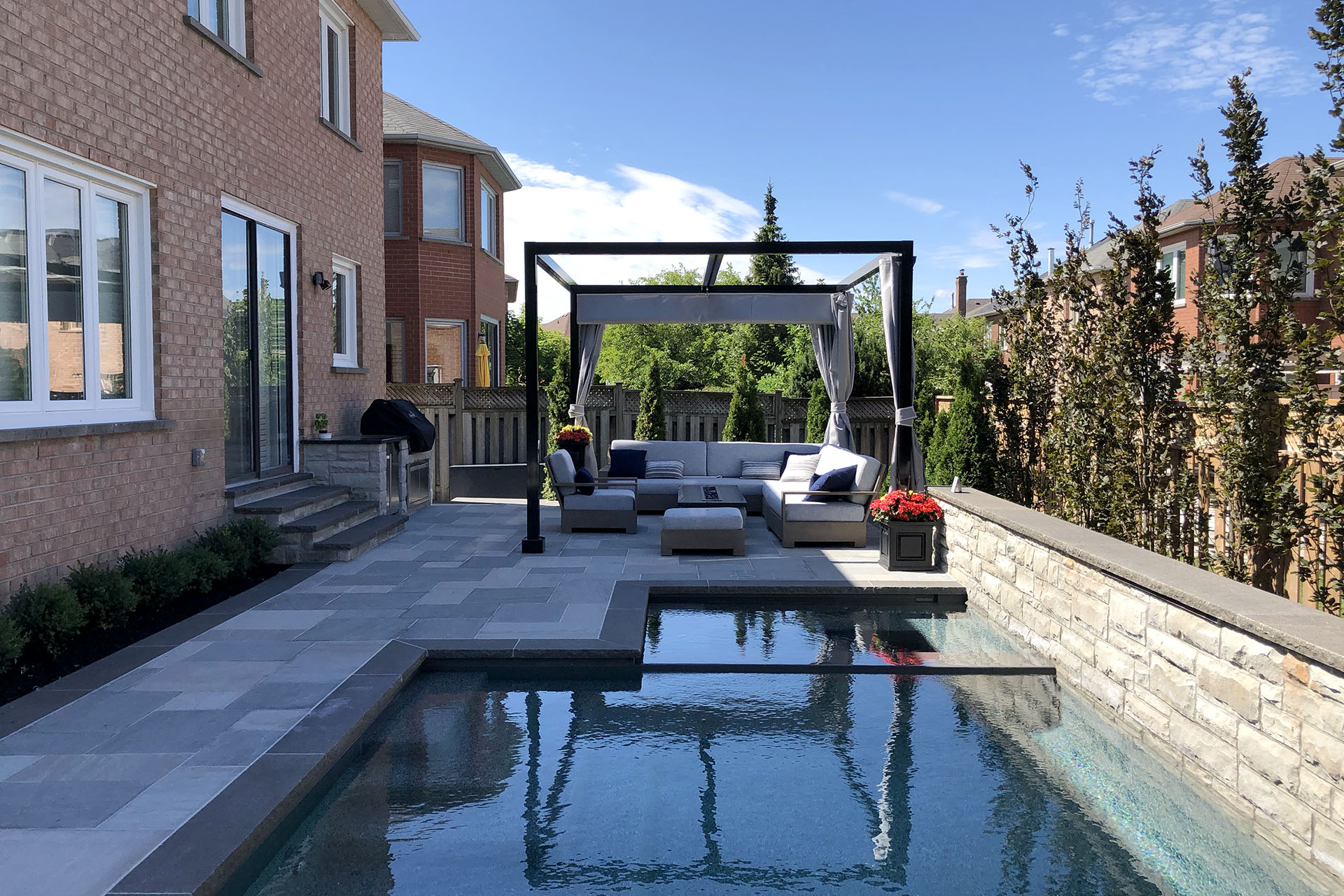 Retractable Shade Structure, Vaughan by ShadeFX - Architizer