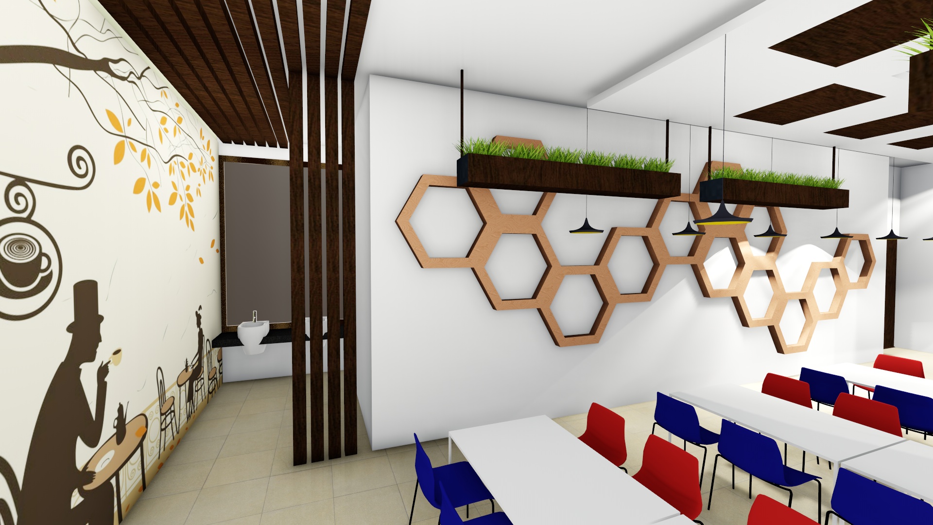 Hexa Louvred Cafe by ACad Studio - Architizer