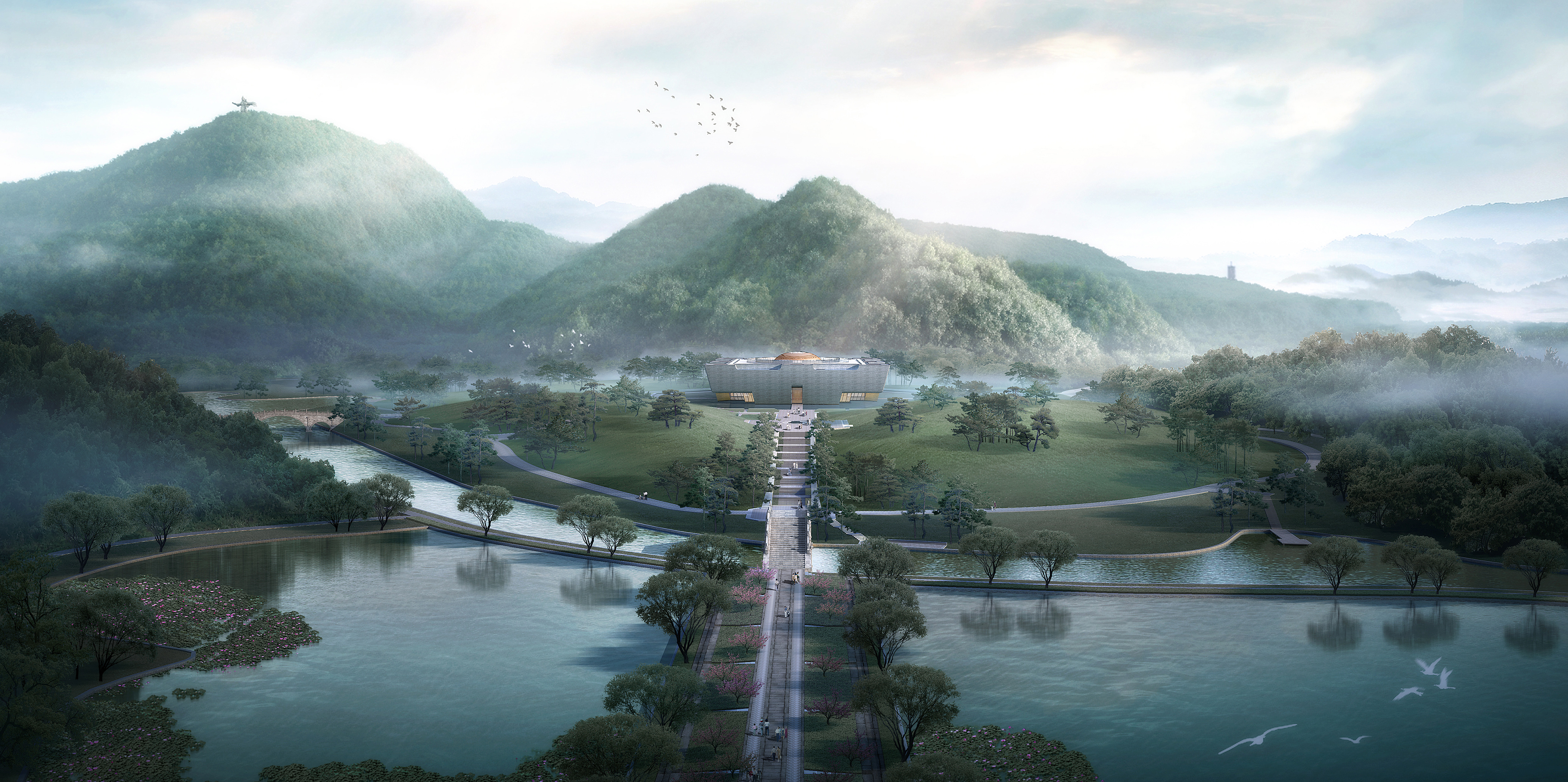 Da Yu Memorial Hall by The Architectural Design & Research Institute of ...