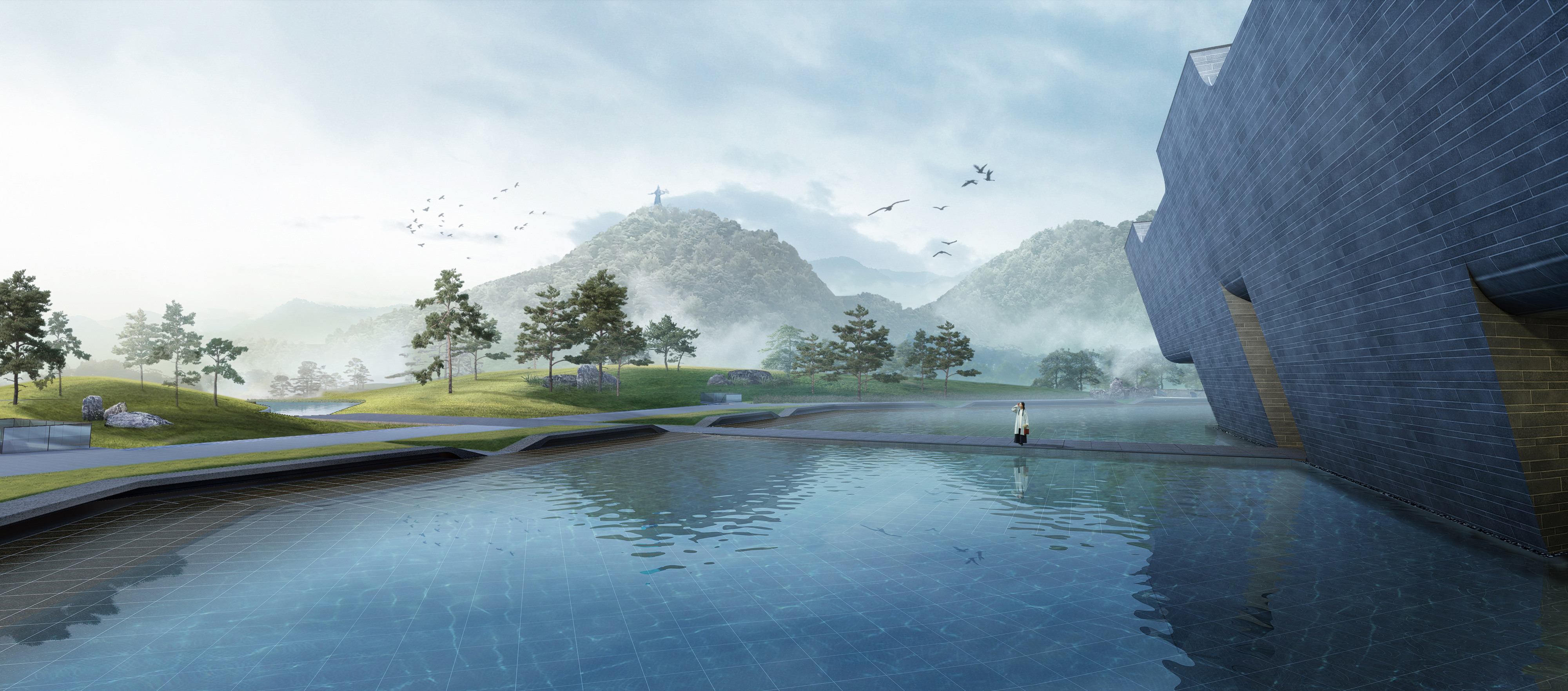 Da Yu Memorial Hall by The Architectural Design & Research Institute of ...