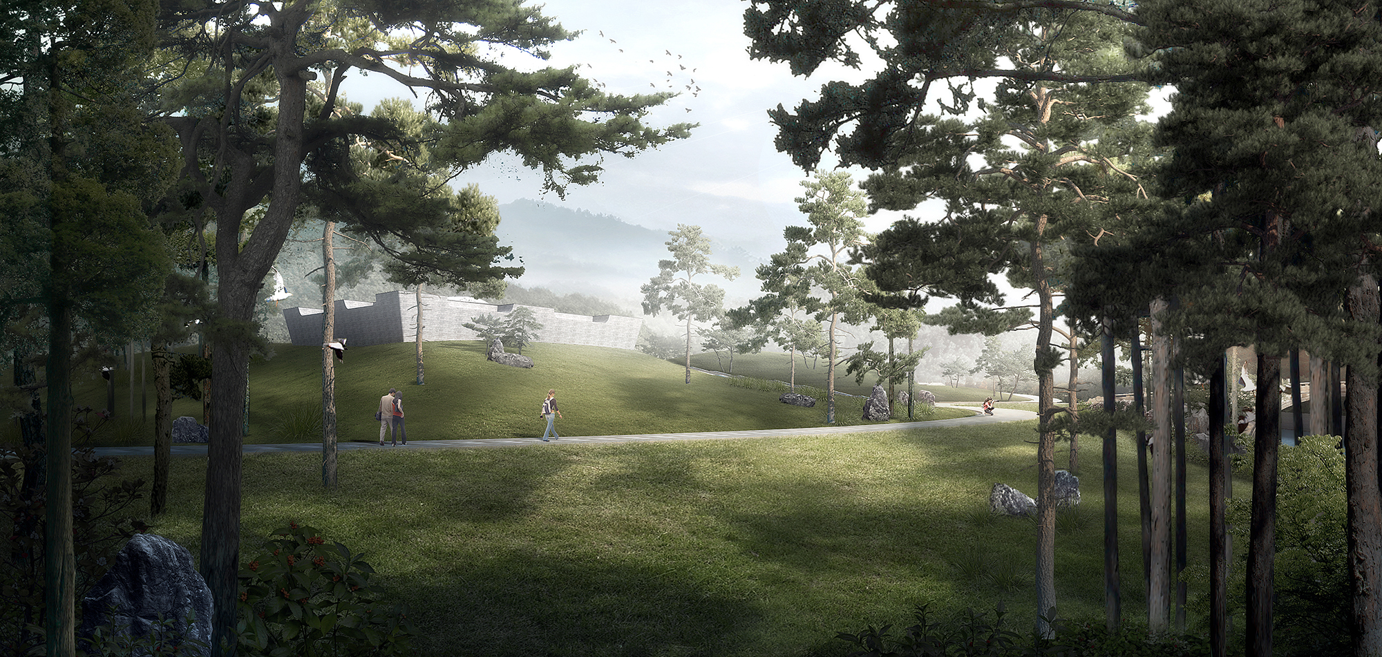 Da Yu Memorial Hall by The Architectural Design & Research Institute of ...