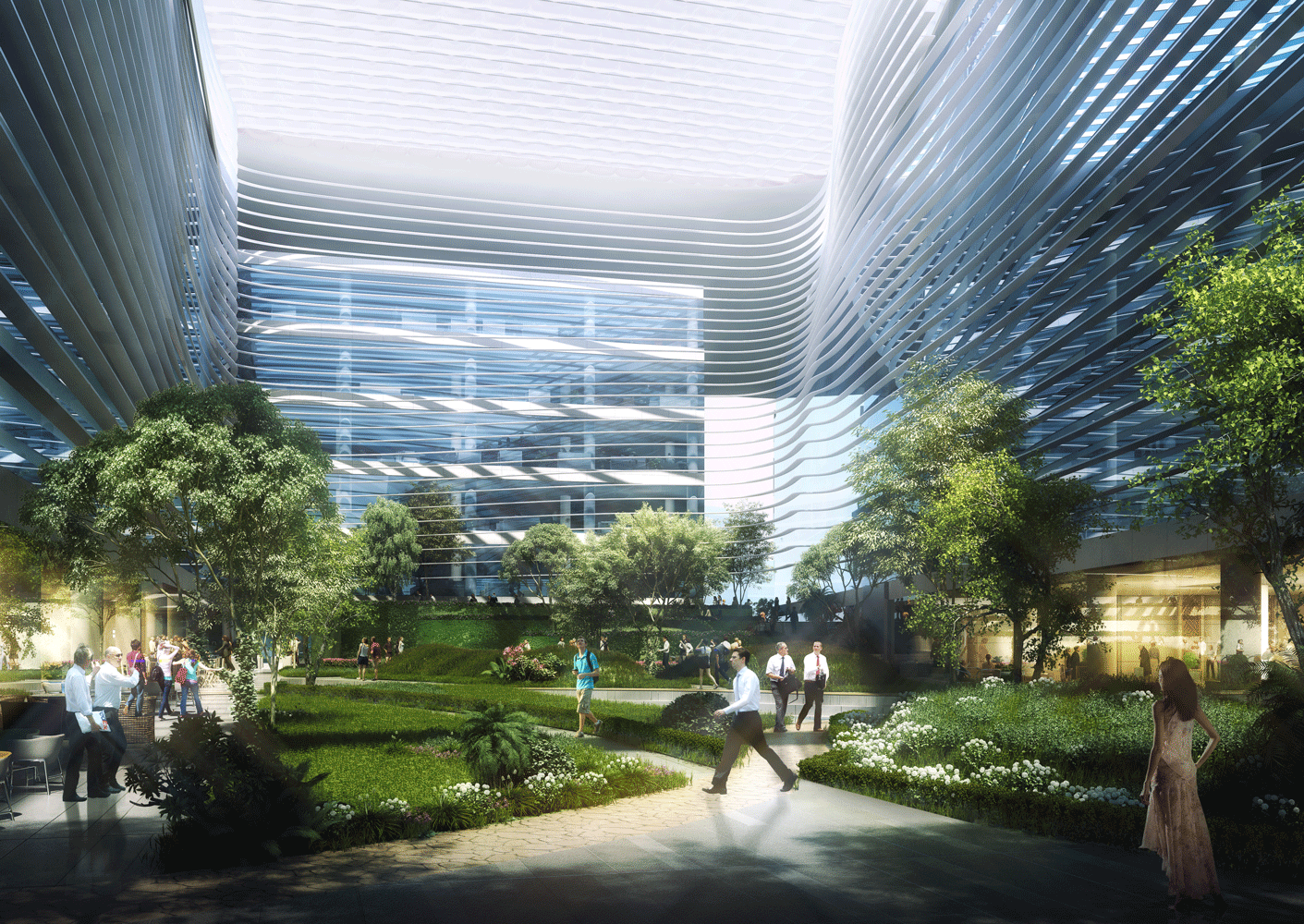 Green Office Park 1 by Pomeroy Studio - Architizer