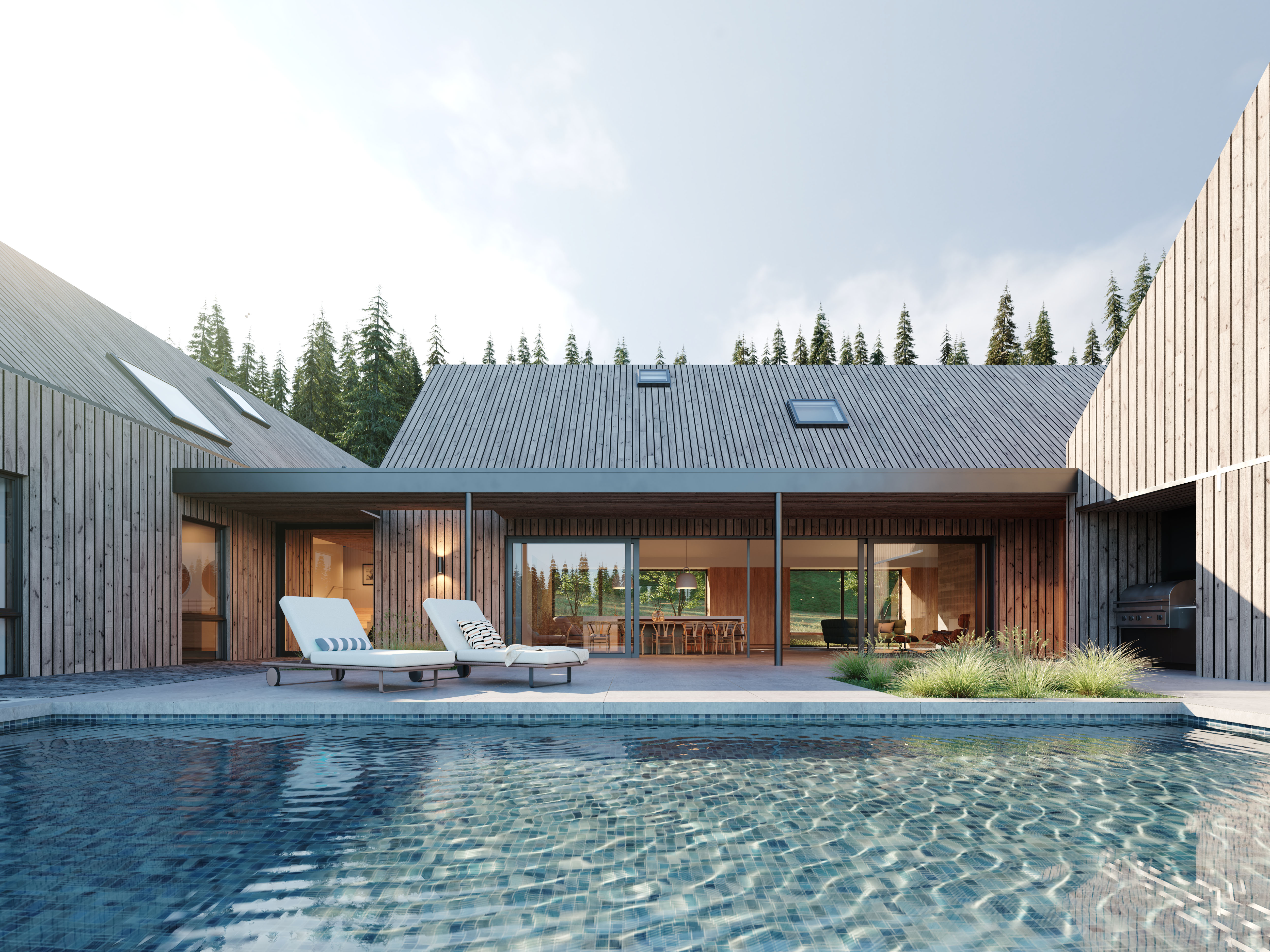 Hyak Cabins Renderings by Notion Workshop - Architizer