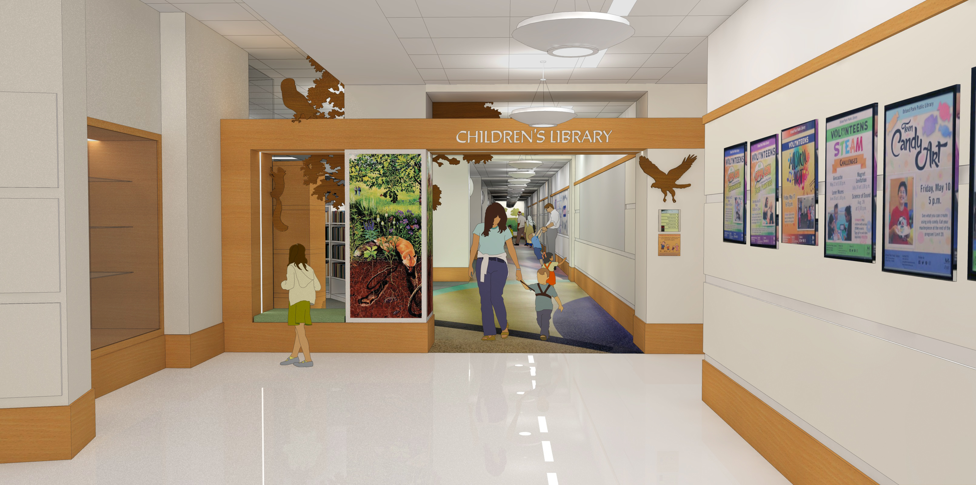 Orland Park Public Library Renovation by michael c barnes architect ...