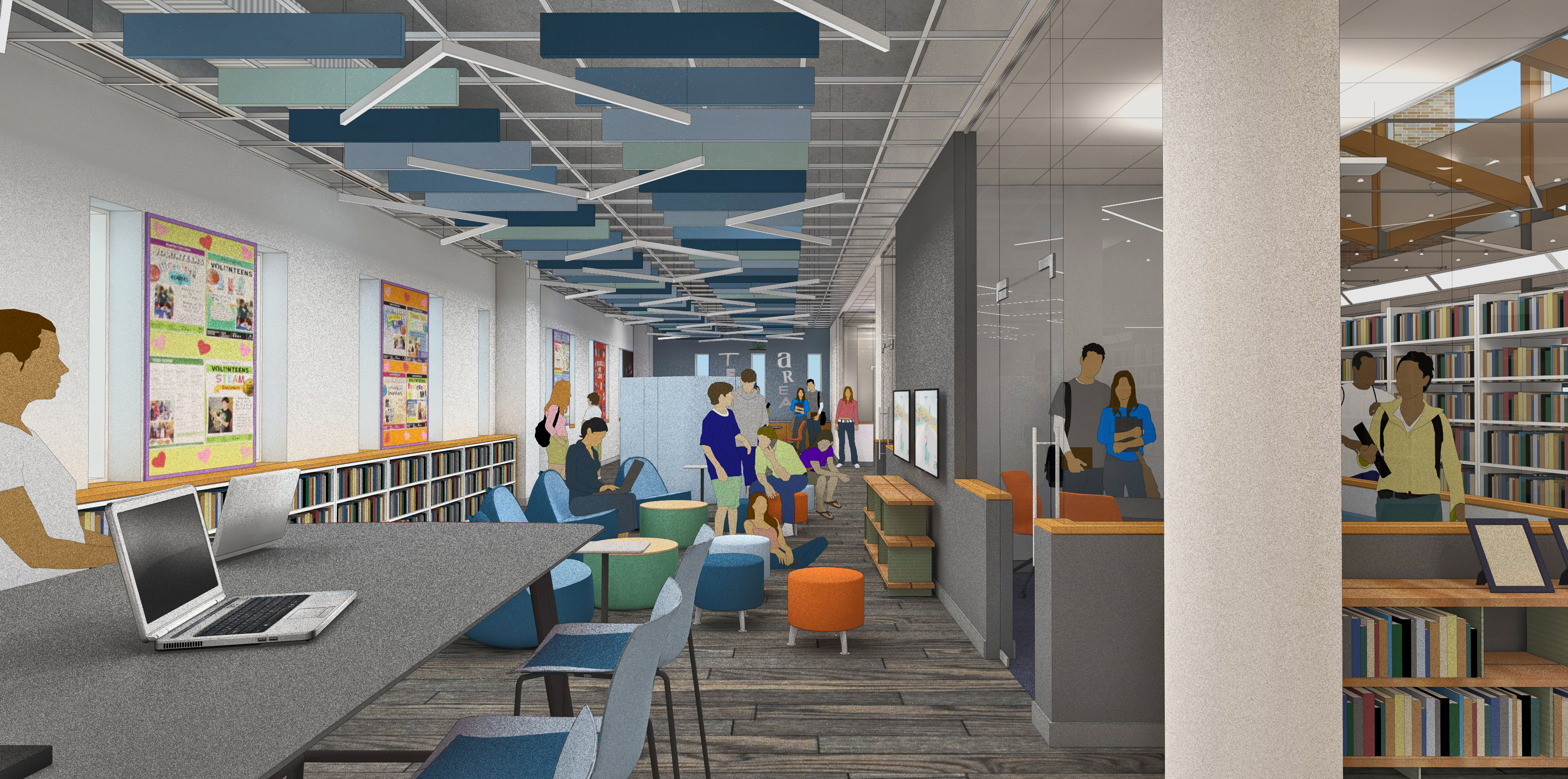 Orland Park Public Library Renovation by michael c barnes architect ...