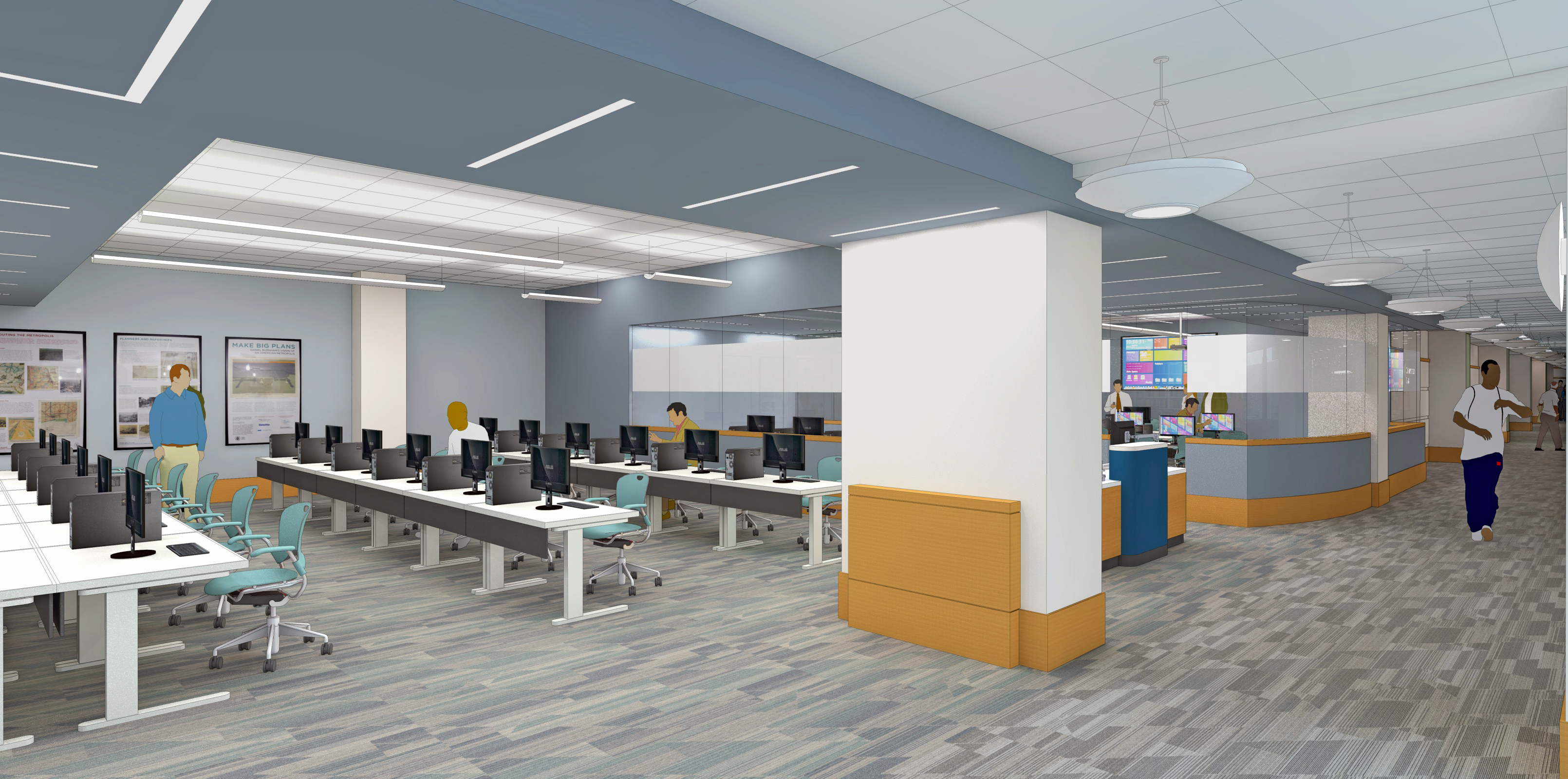 Orland Park Public Library Renovation by michael c barnes architect ...