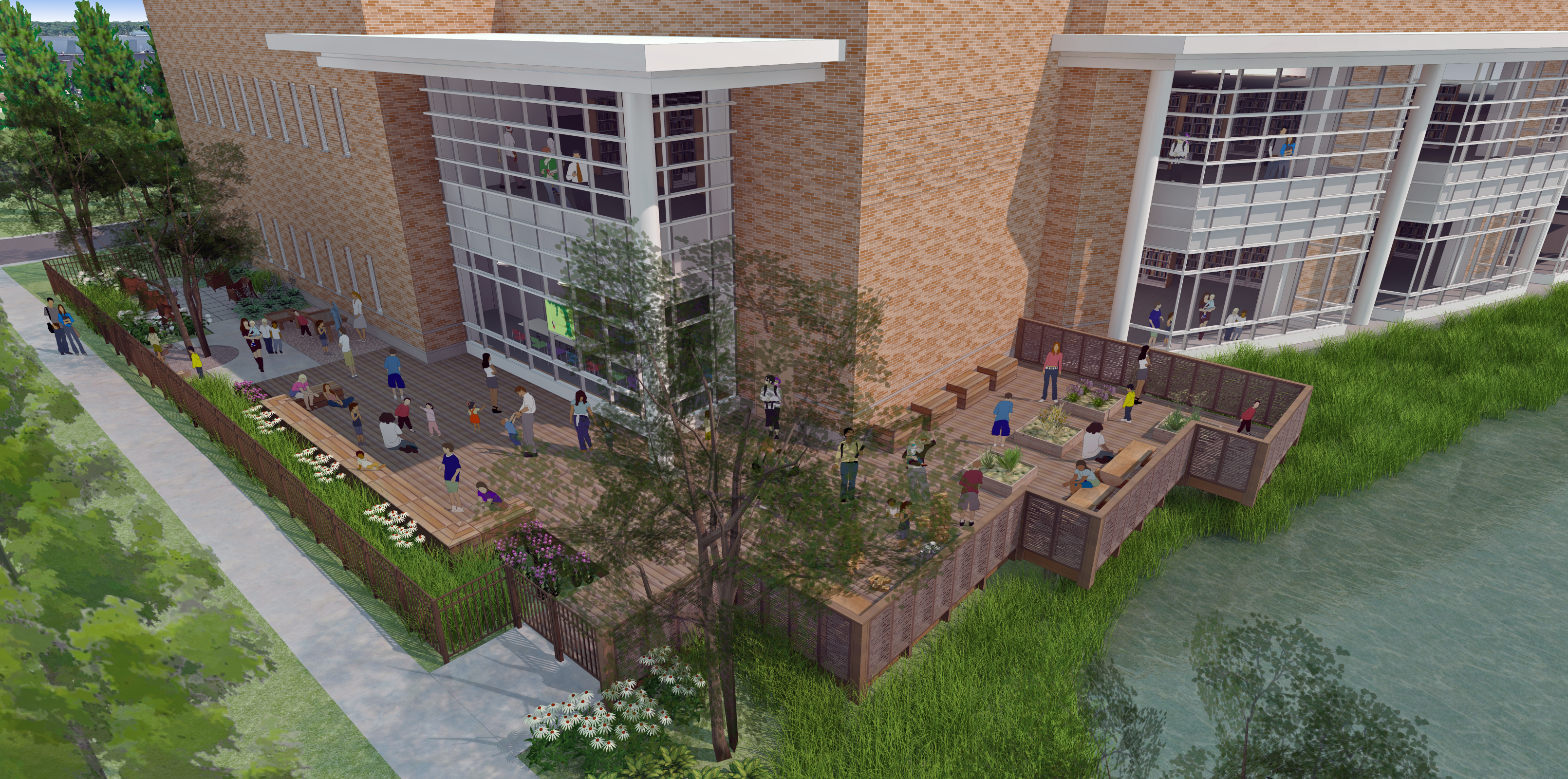 Orland Park Public Library Renovation by michael c barnes architect ...