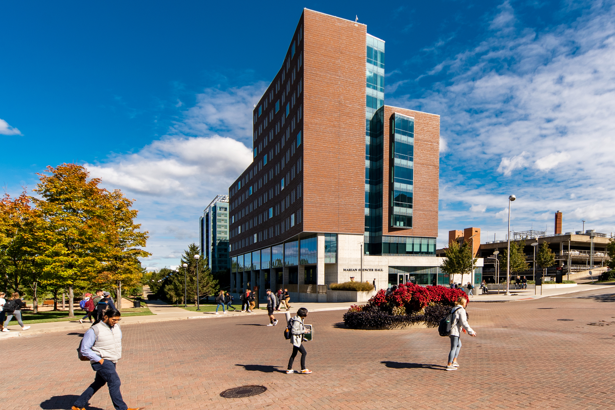 University of Cincinnati, Marian Spencer Hall by GBBN - Architizer