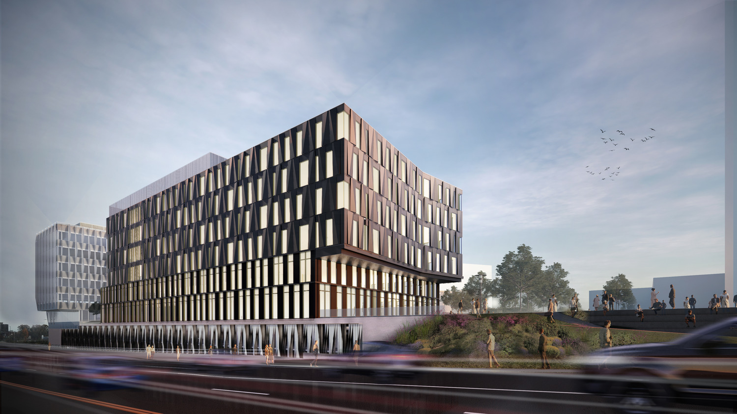 Uptown Gateway Office Building by GBBN - Architizer