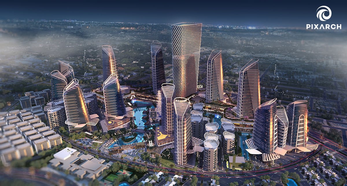 ARY LAGUNA by Pixarch 3D Architectural Visualization Company - Architizer