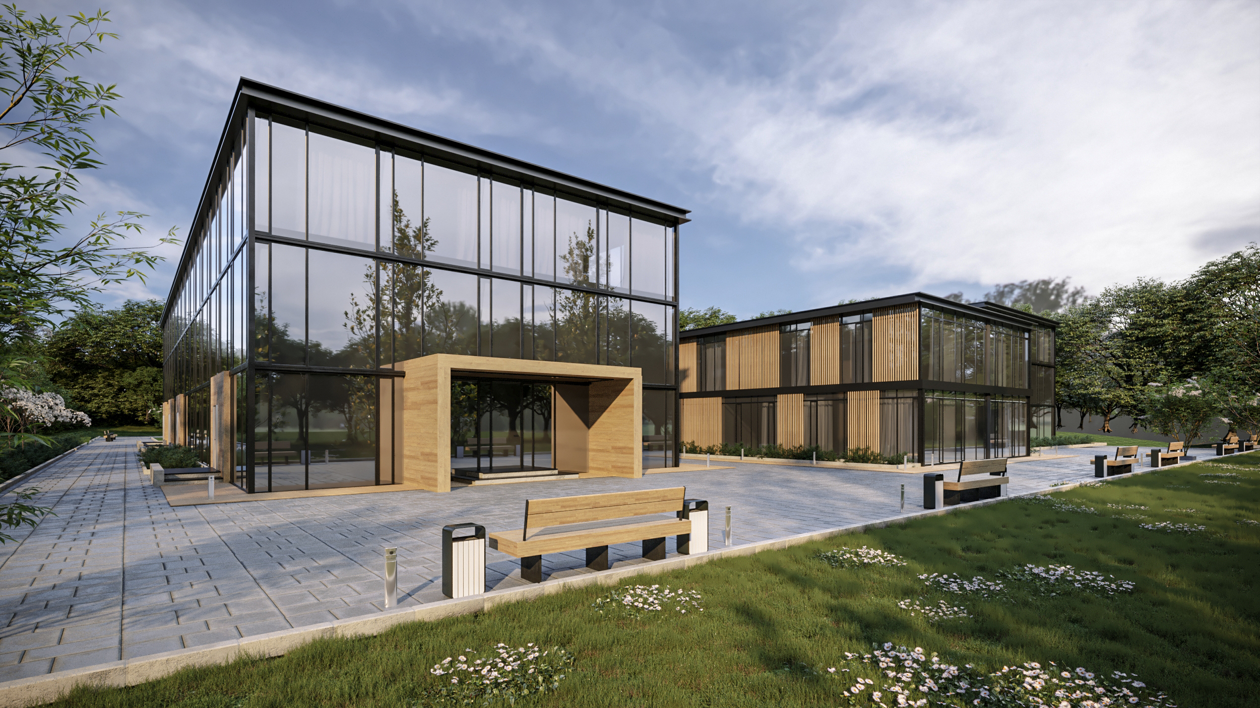 School 3D Rendering by YouSee - Architizer