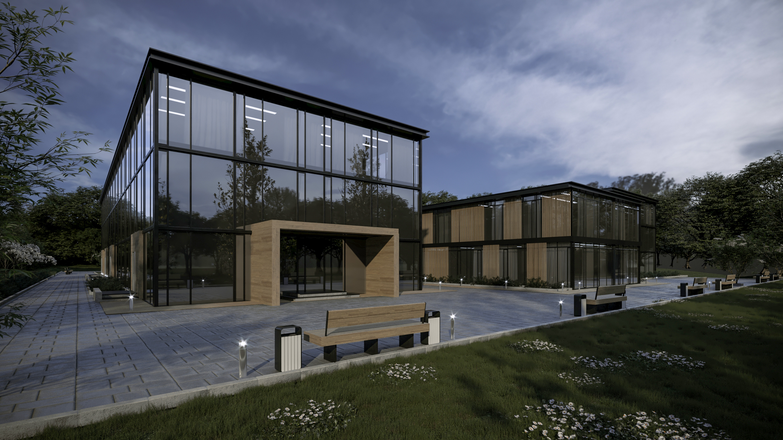 School 3D Rendering by YouSee - Architizer