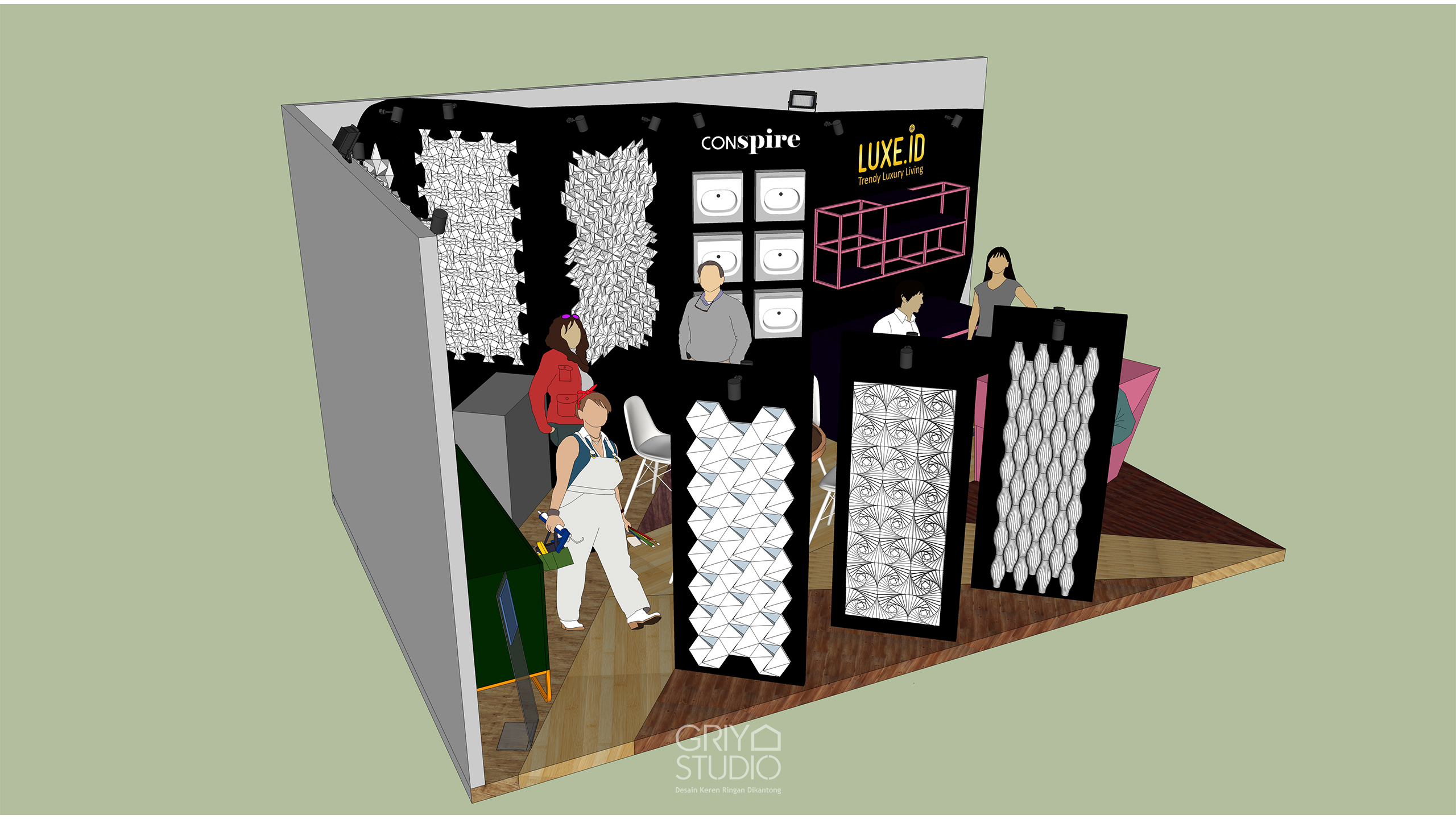 Homedec Booth by Griya Studio - Architizer