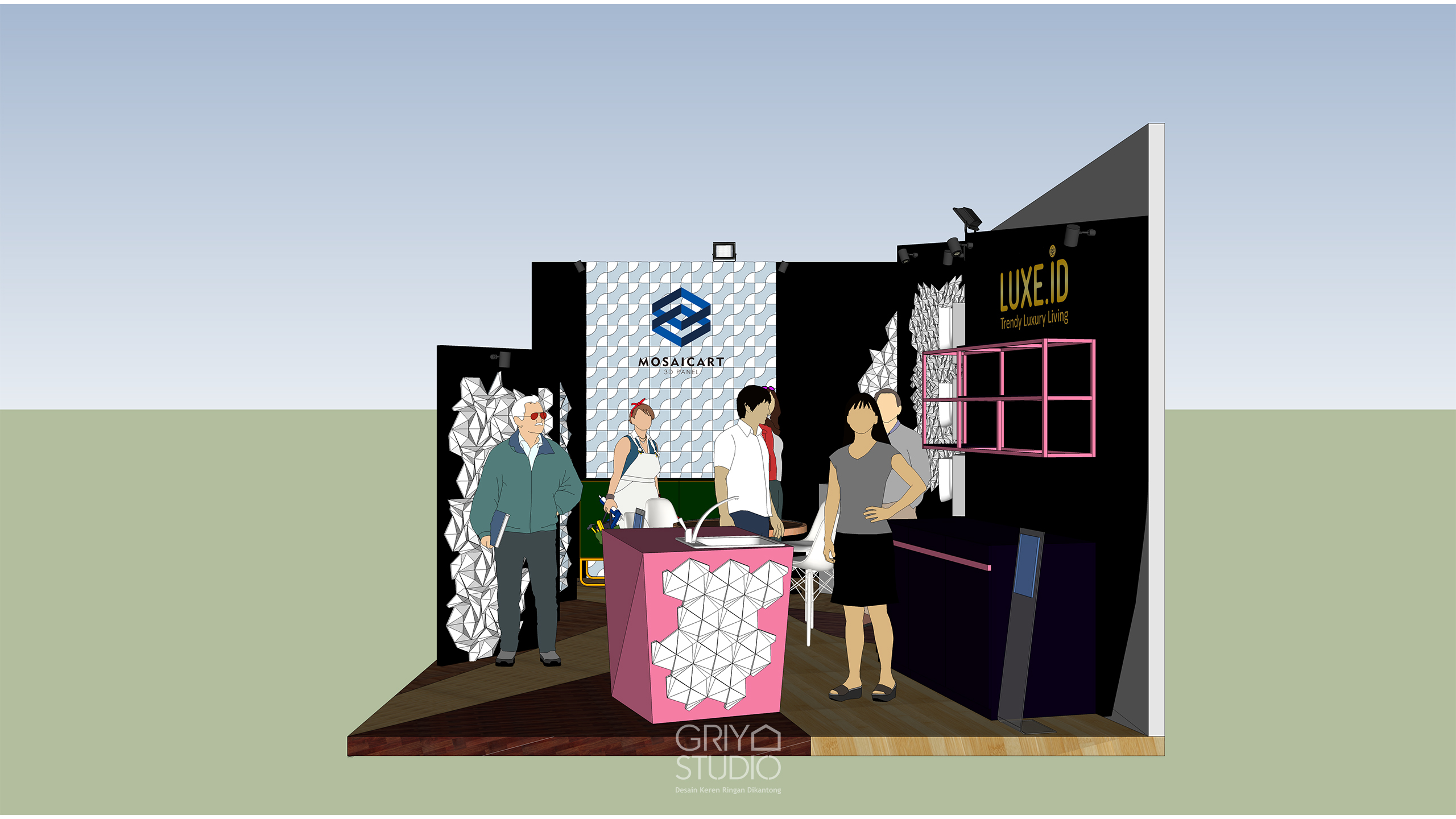 Homedec Booth by Griya Studio - Architizer