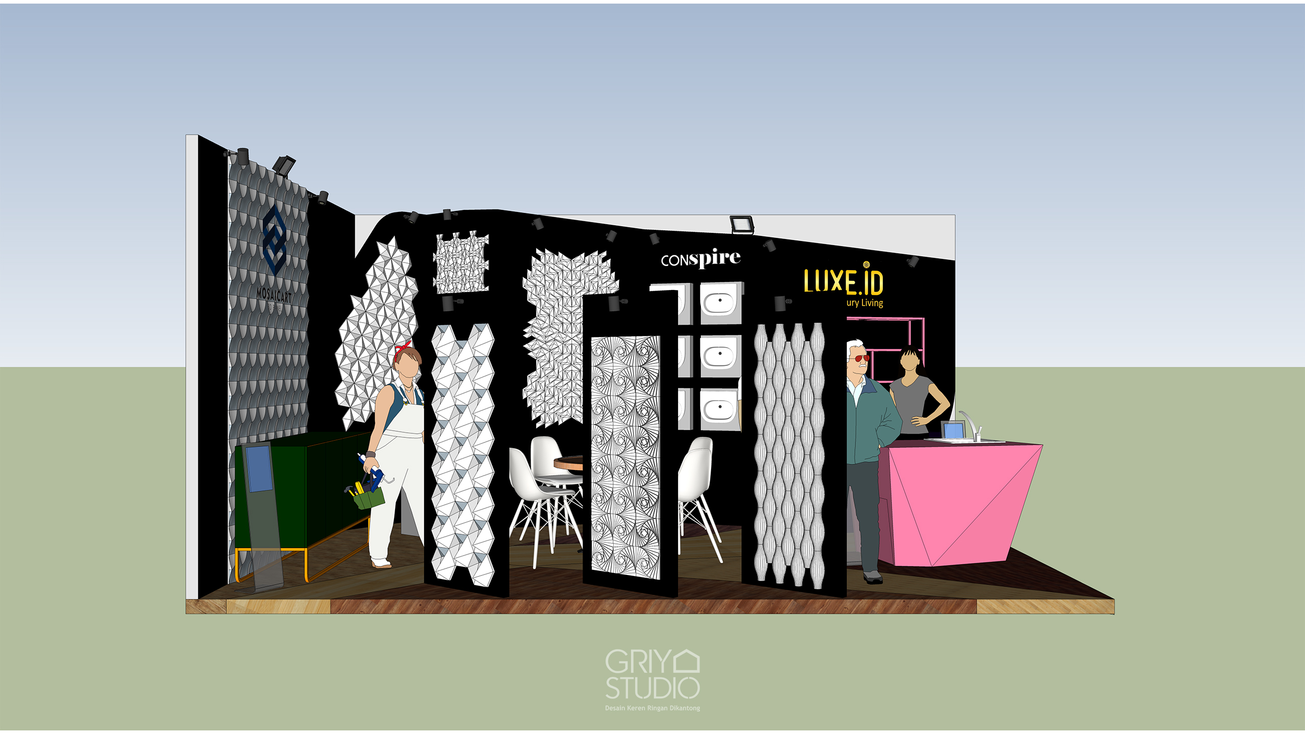 Homedec Booth by Griya Studio - Architizer