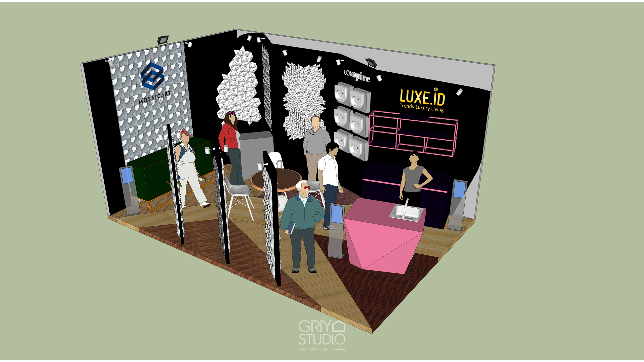 Homedec Booth by Griya Studio - Architizer