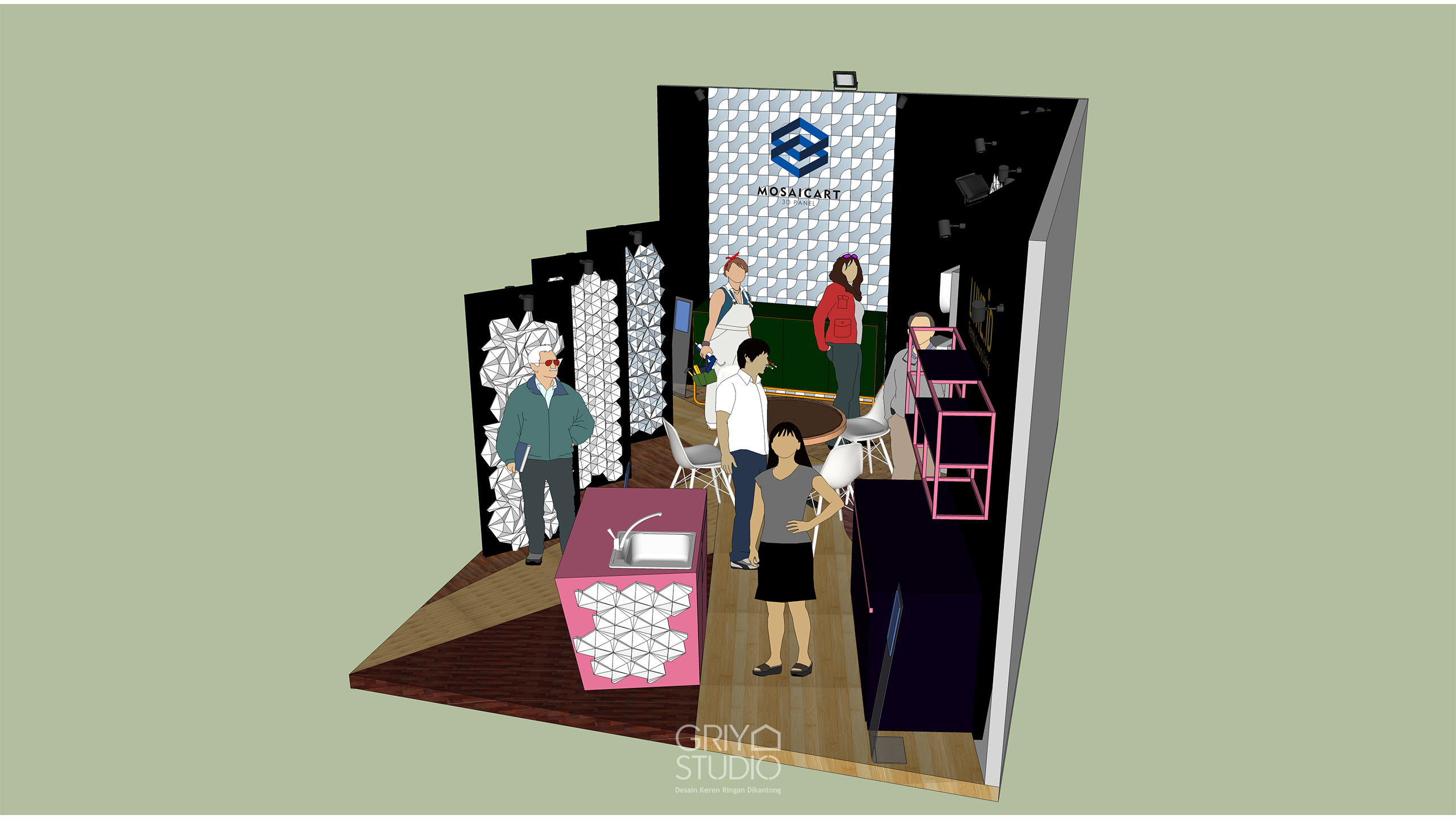 Homedec Booth by Griya Studio - Architizer