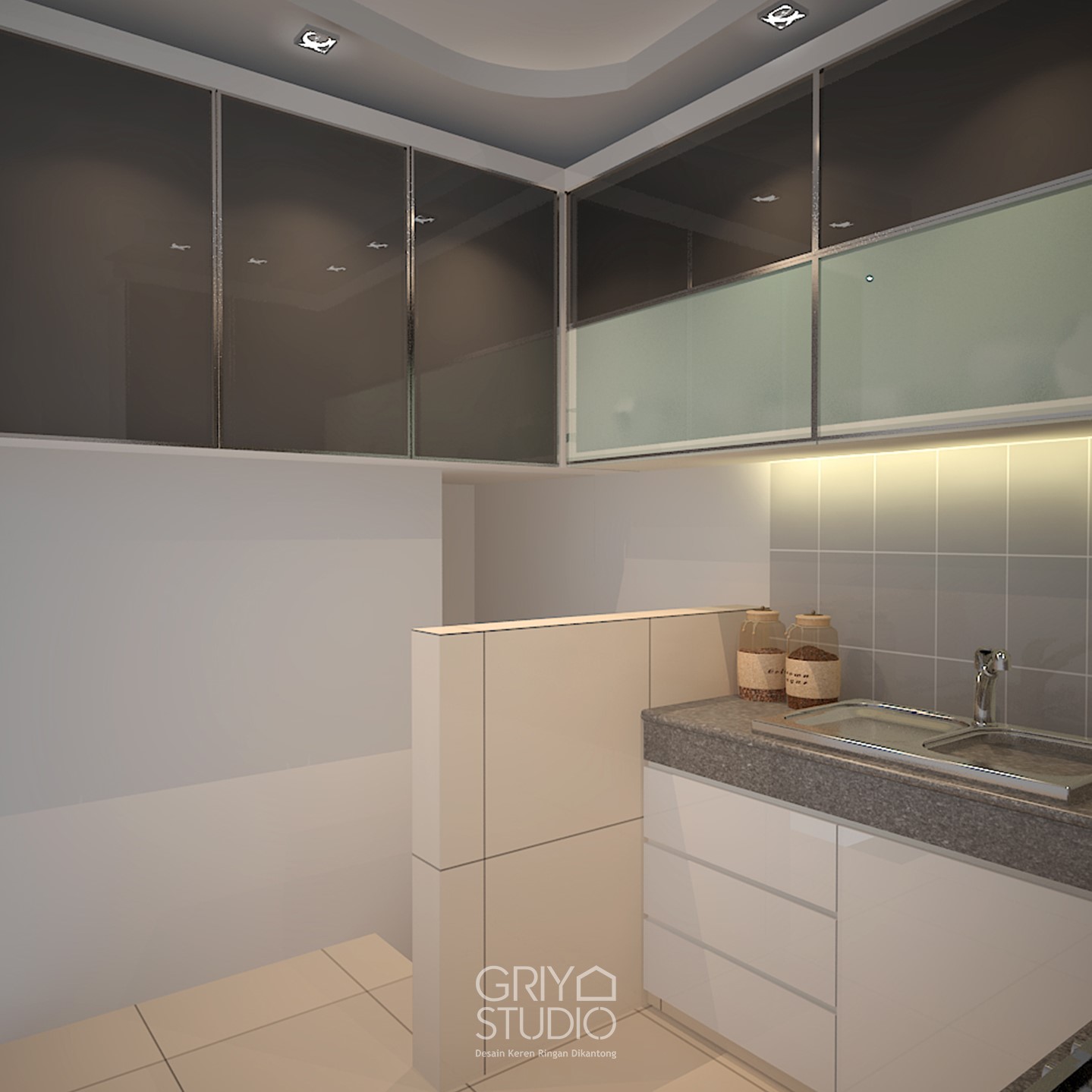 Royal Residence Kitchen Set by Griya Studio - Architizer