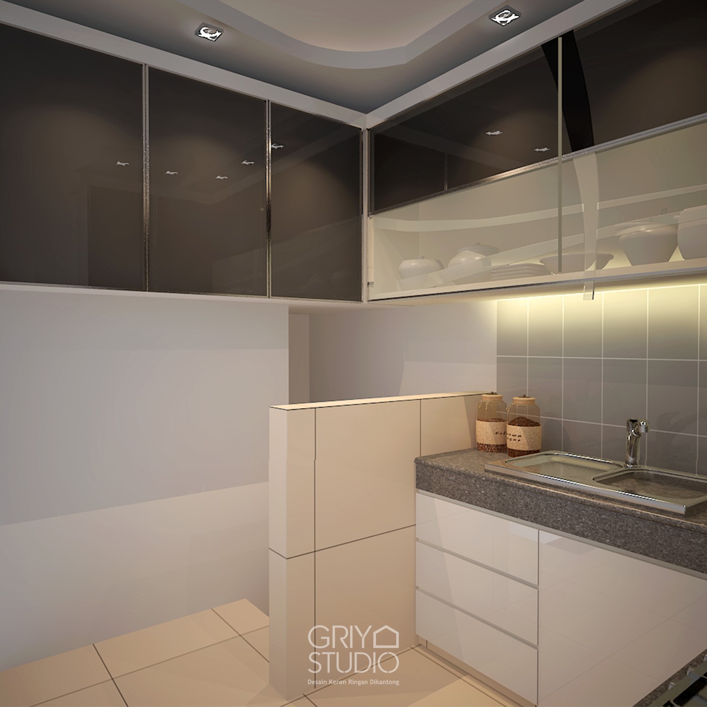 Royal Residence Kitchen Set by Griya Studio - Architizer