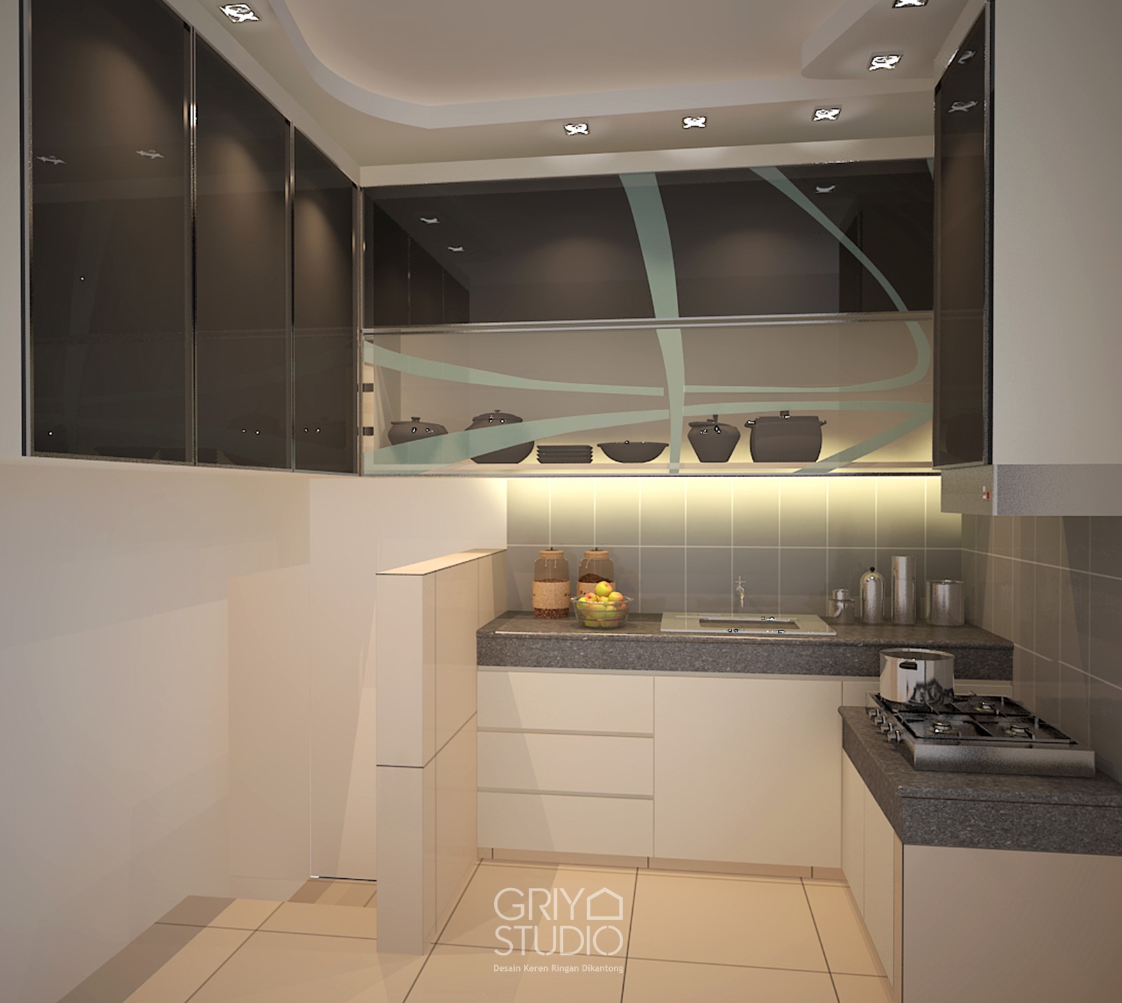 Royal Residence Kitchen Set by Griya Studio - Architizer
