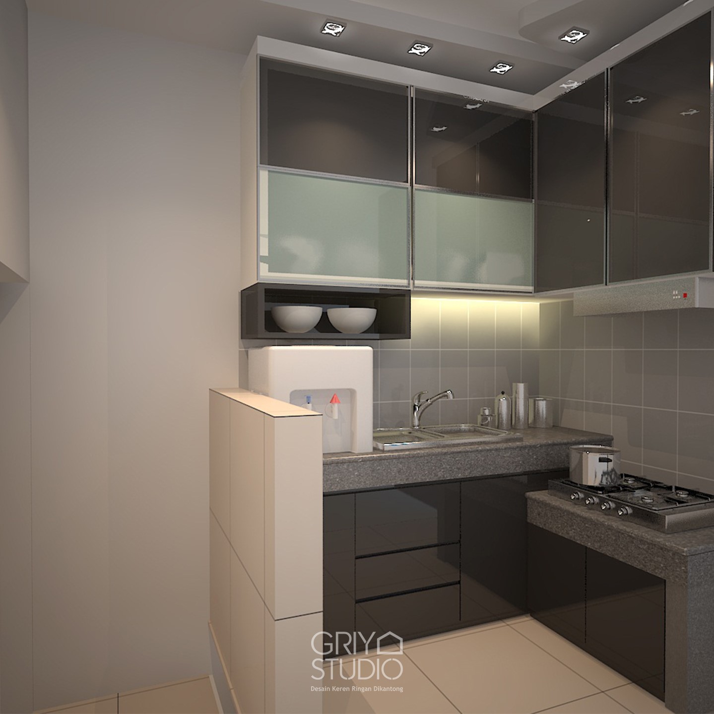 Royal Residence Kitchen Set by Griya Studio - Architizer