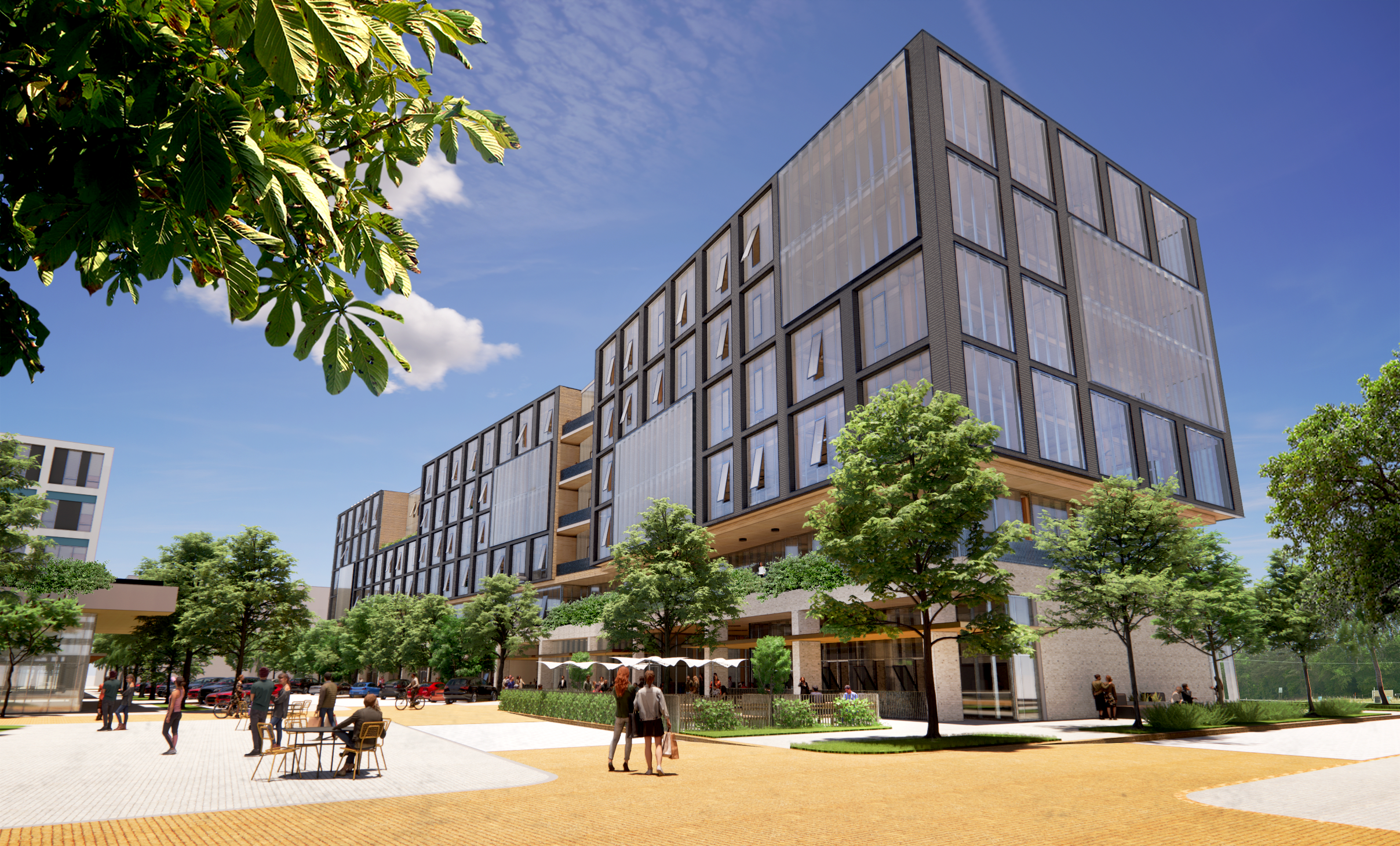 Pinnacle Village Mixed Use Building by MBL Architecture Interiors ...