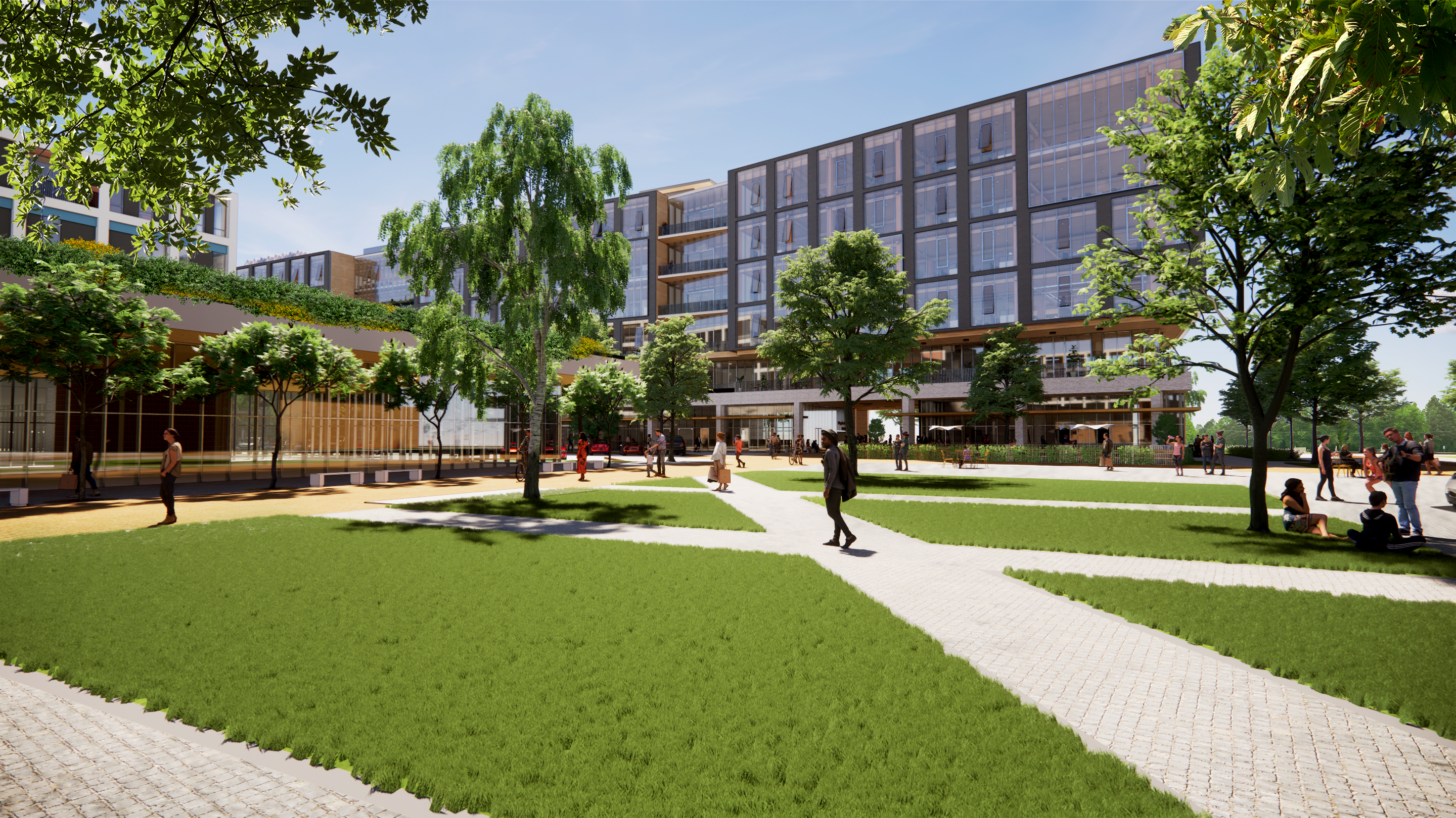 Pinnacle Village Mixed Use Building by MBL Architecture Interiors ...