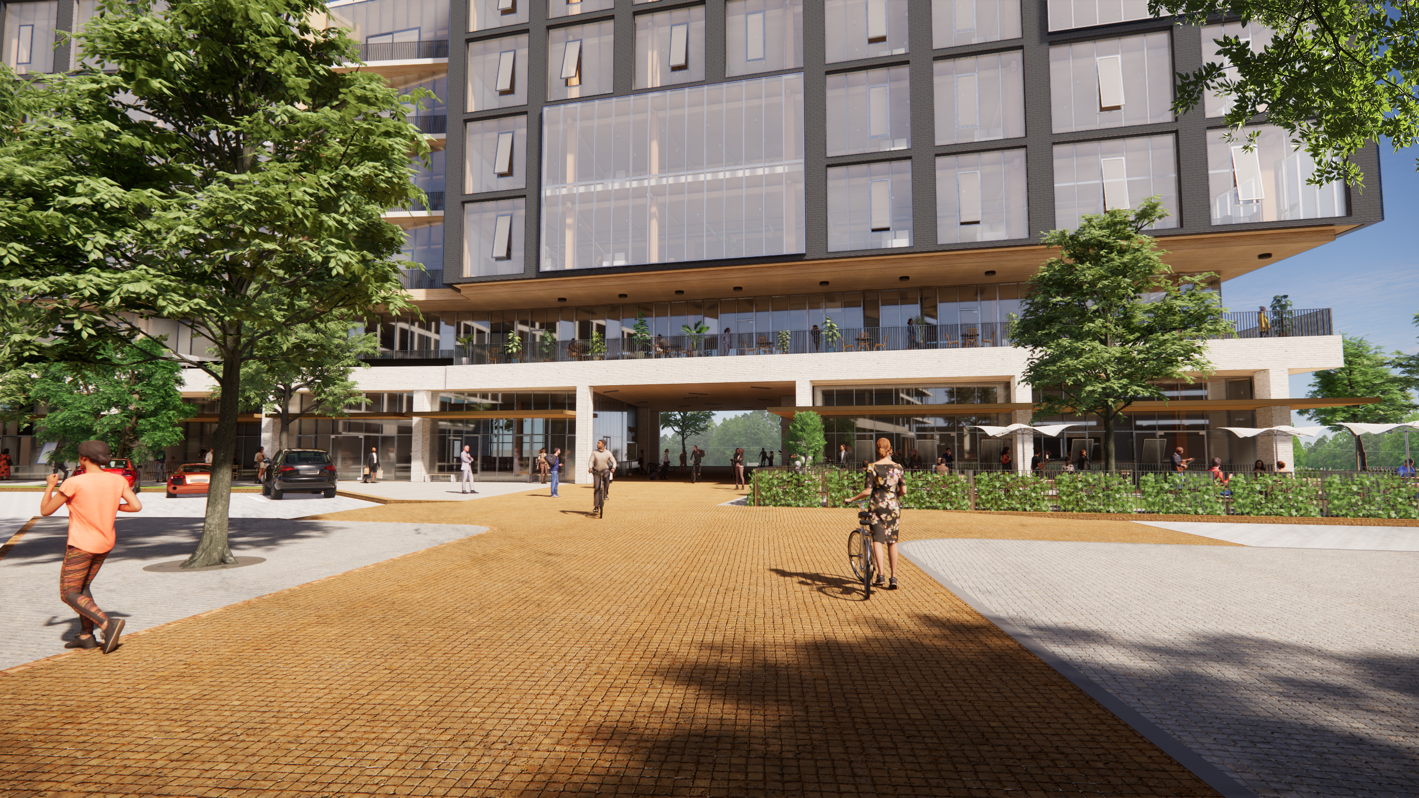 Pinnacle Village Mixed Use Building by MBL Architecture Interiors ...