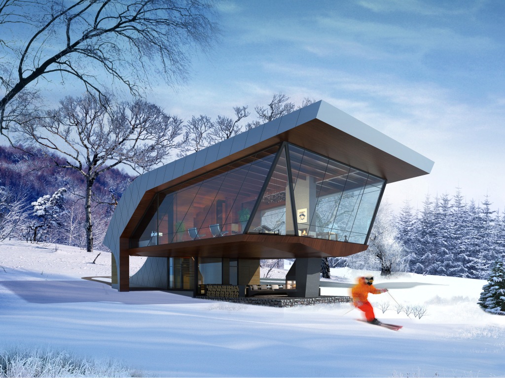 SUMMIT POWDER MOUNTAIN, UTAH (CONCOURS) by 1628 inc. - Architizer