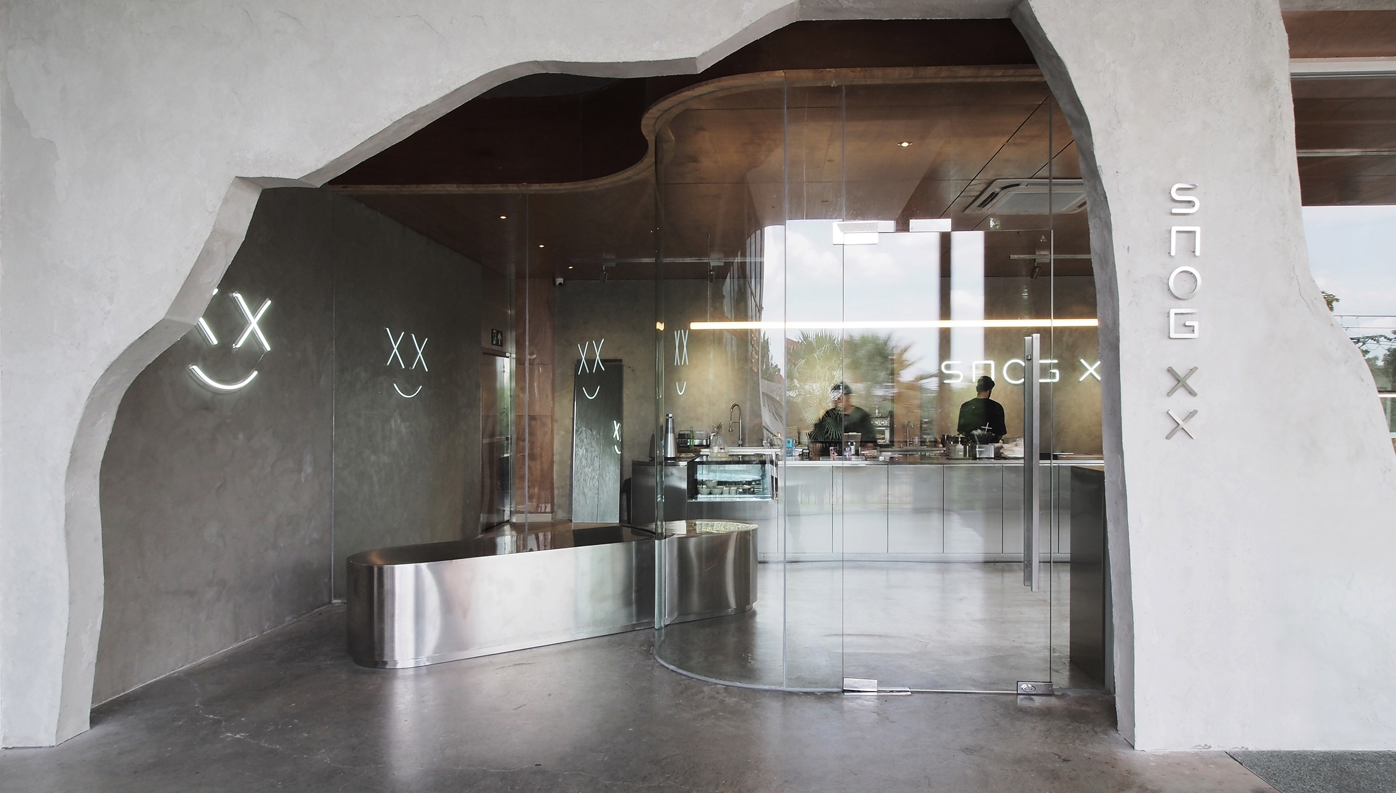 Solid Concrete Studio + Gallery by ASWA (Architectural Studio of Work ...