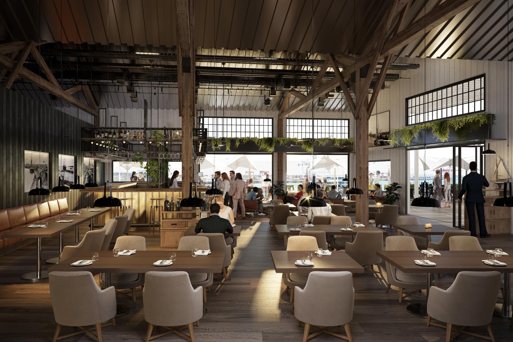 Waterfront Heritage Restaurant & Bar by Fratelle - Architizer
