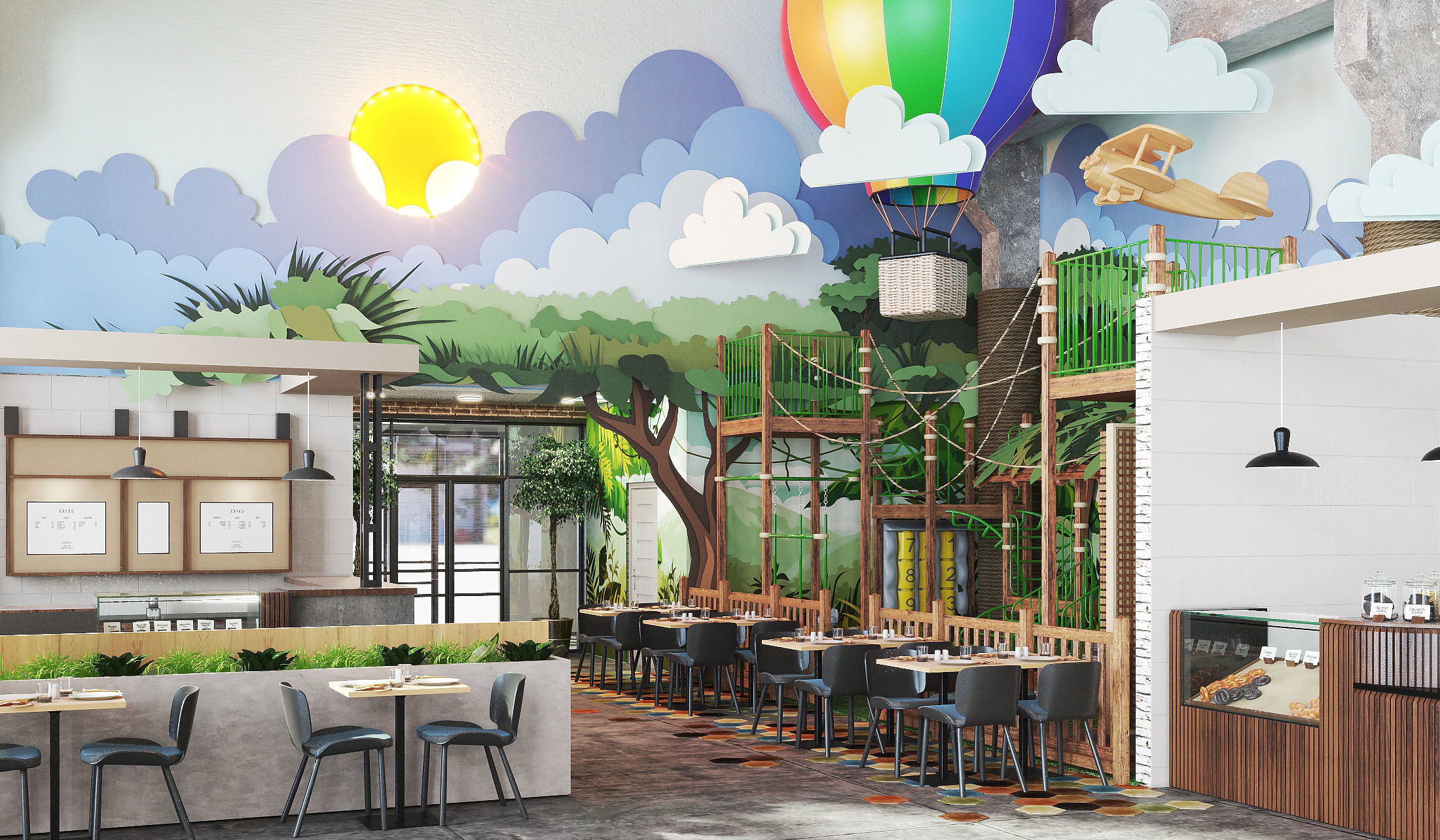 Food Court - Kid's Zone by YouSee - Architizer