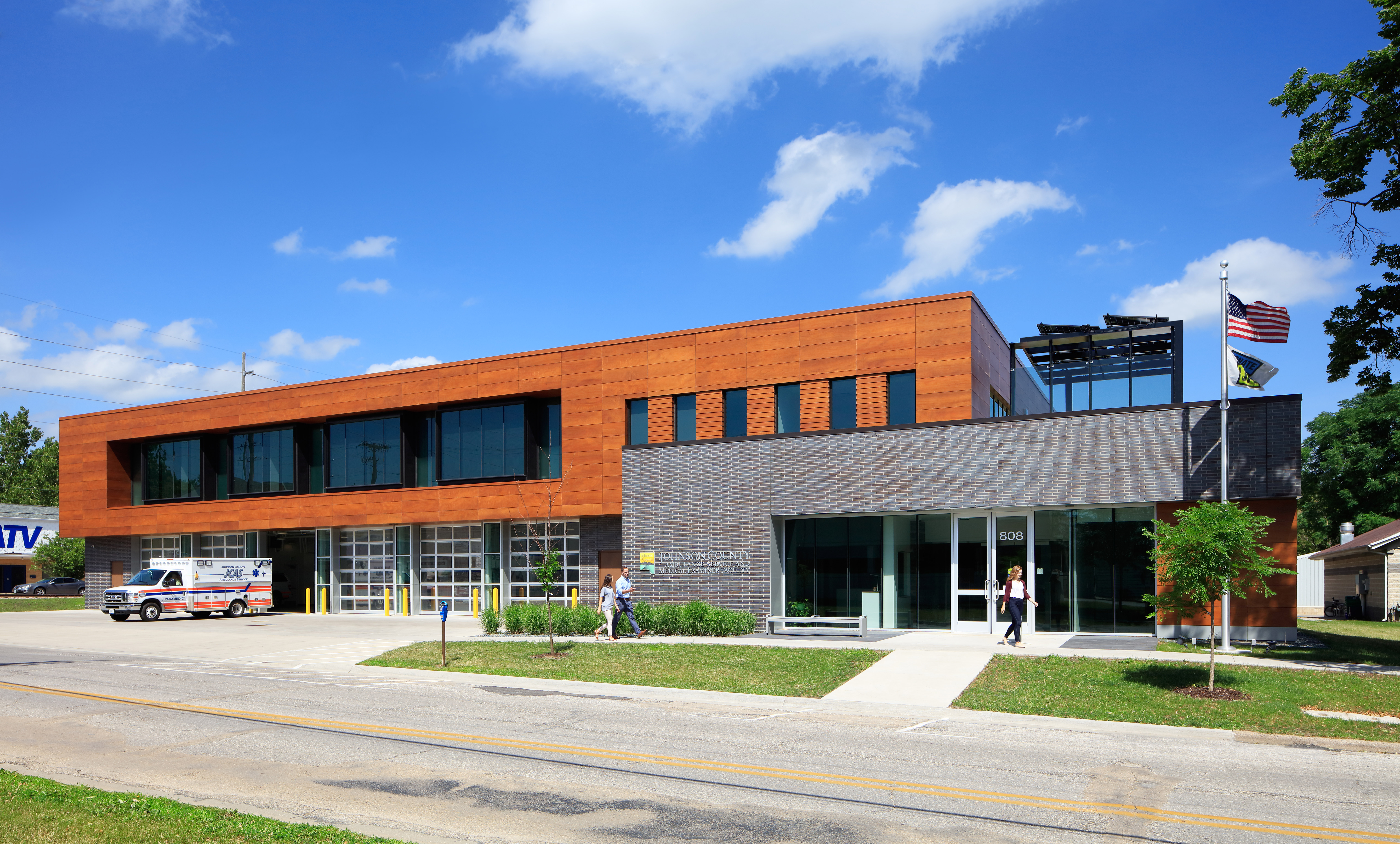 Johnson County Ambulance Service and Medical Examiner Facility by OPN ...
