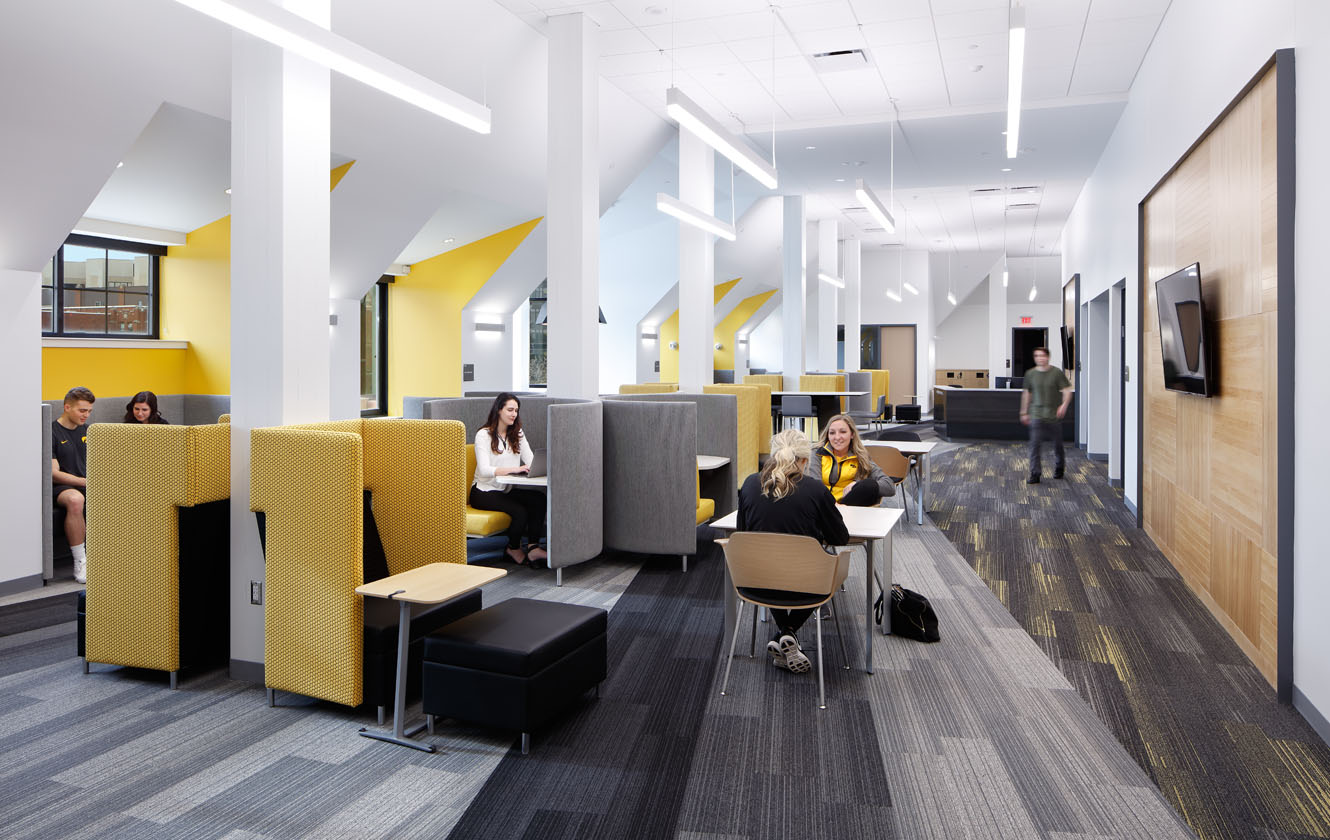 University of Iowa Gerdin Athletic Learning Center by OPN Architects ...
