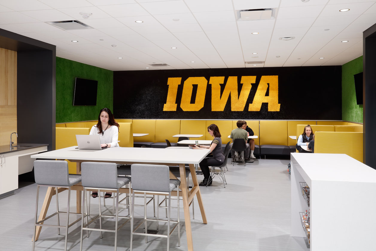 University of Iowa Gerdin Athletic Learning Center by OPN Architects ...