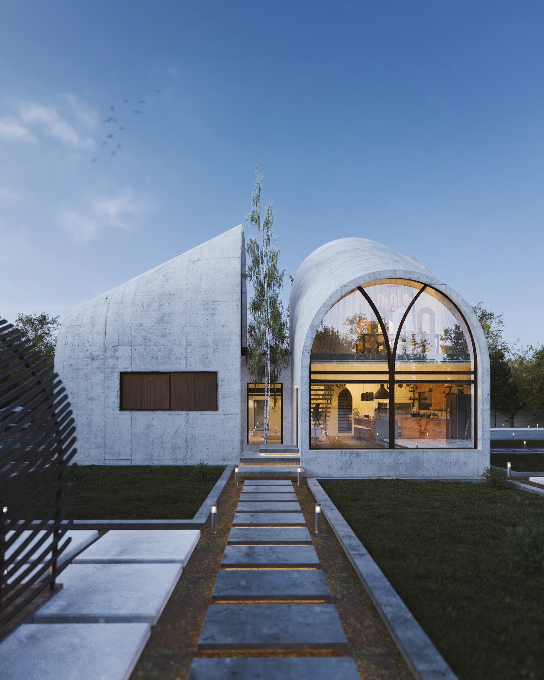 Arc house by M.E Architecture Studio - Architizer